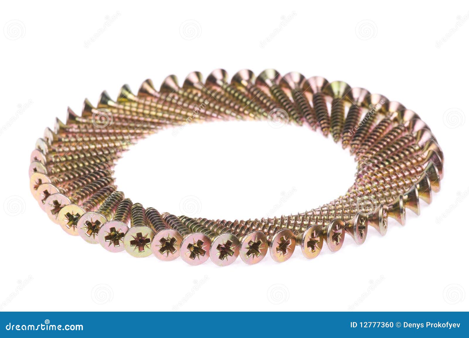 Circle Of Screws Stock Photo | CartoonDealer.com #12777360