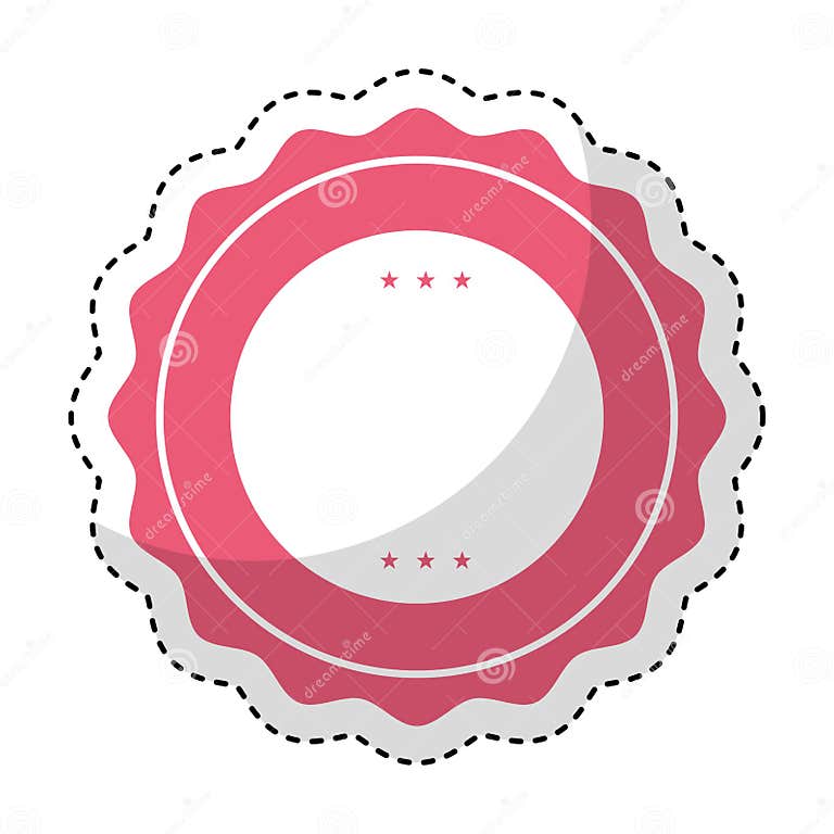 Circle seal stamp frame stock vector. Illustration of aged - 90885263