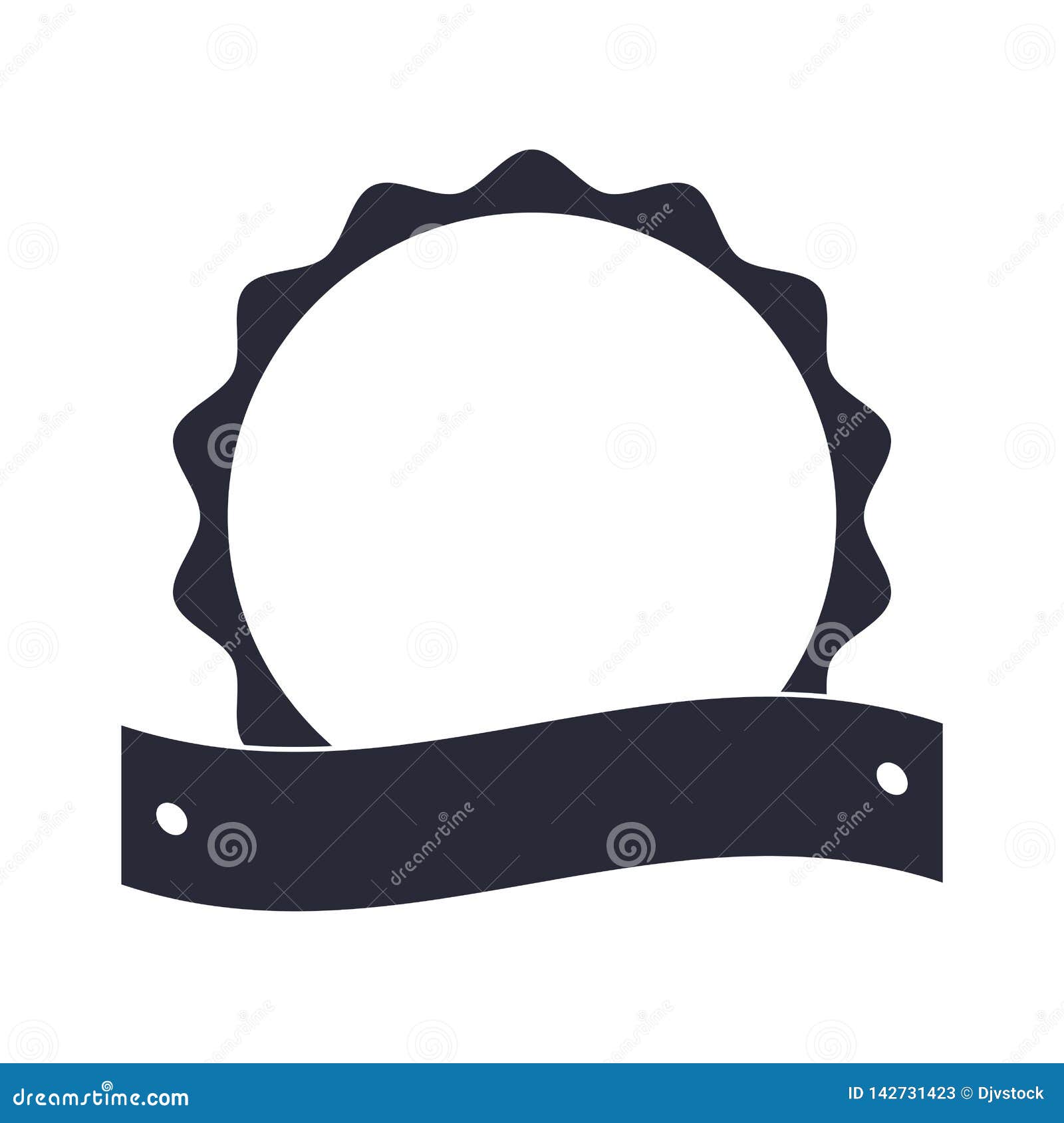 Circle Seal Stamp with Ribbon Stock Vector - Illustration of sign ...