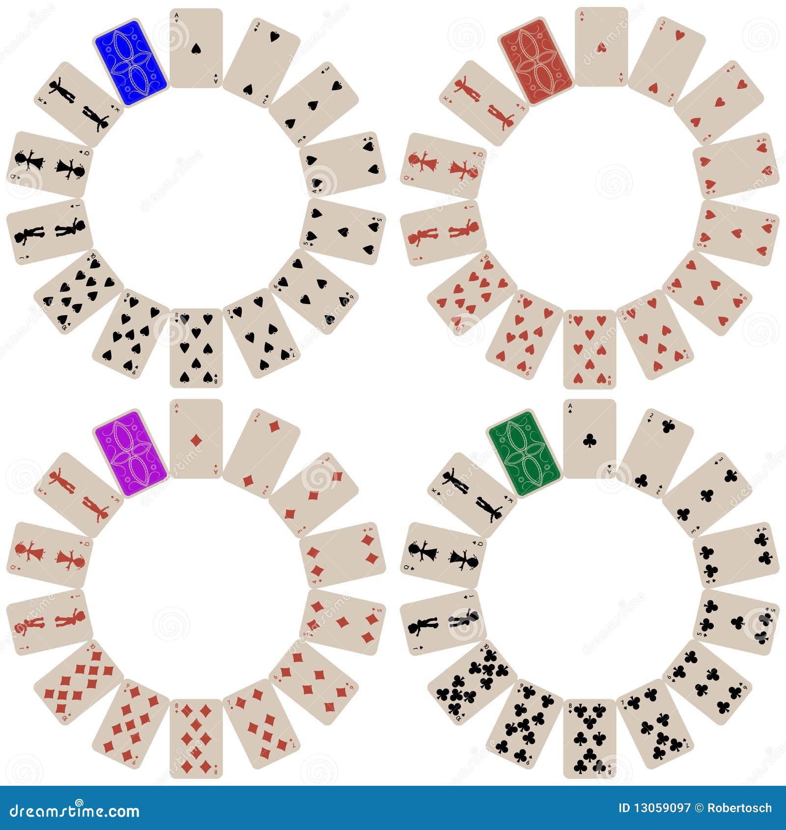 Circle Shape Cards Collection Stock Vector - Illustration of graphic ...