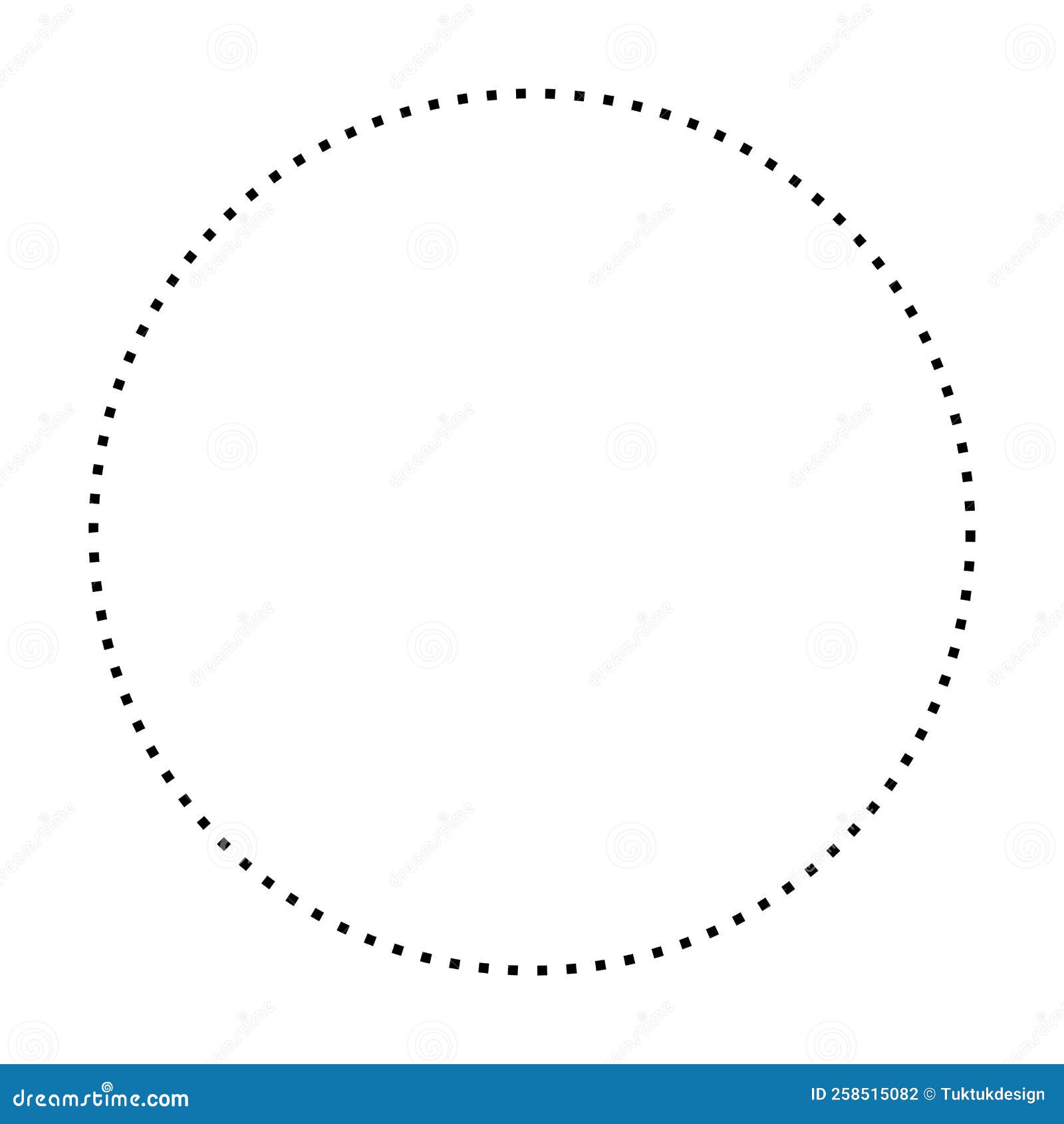 Circle Shape Dotted Icon Vector Geometry Symbol for Creative Graphic ...