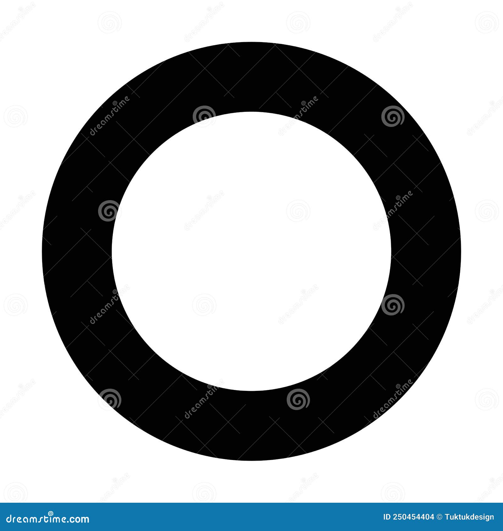 Circle Shape Icon Vector Geometry Symbol for Creative Graphic Design ...