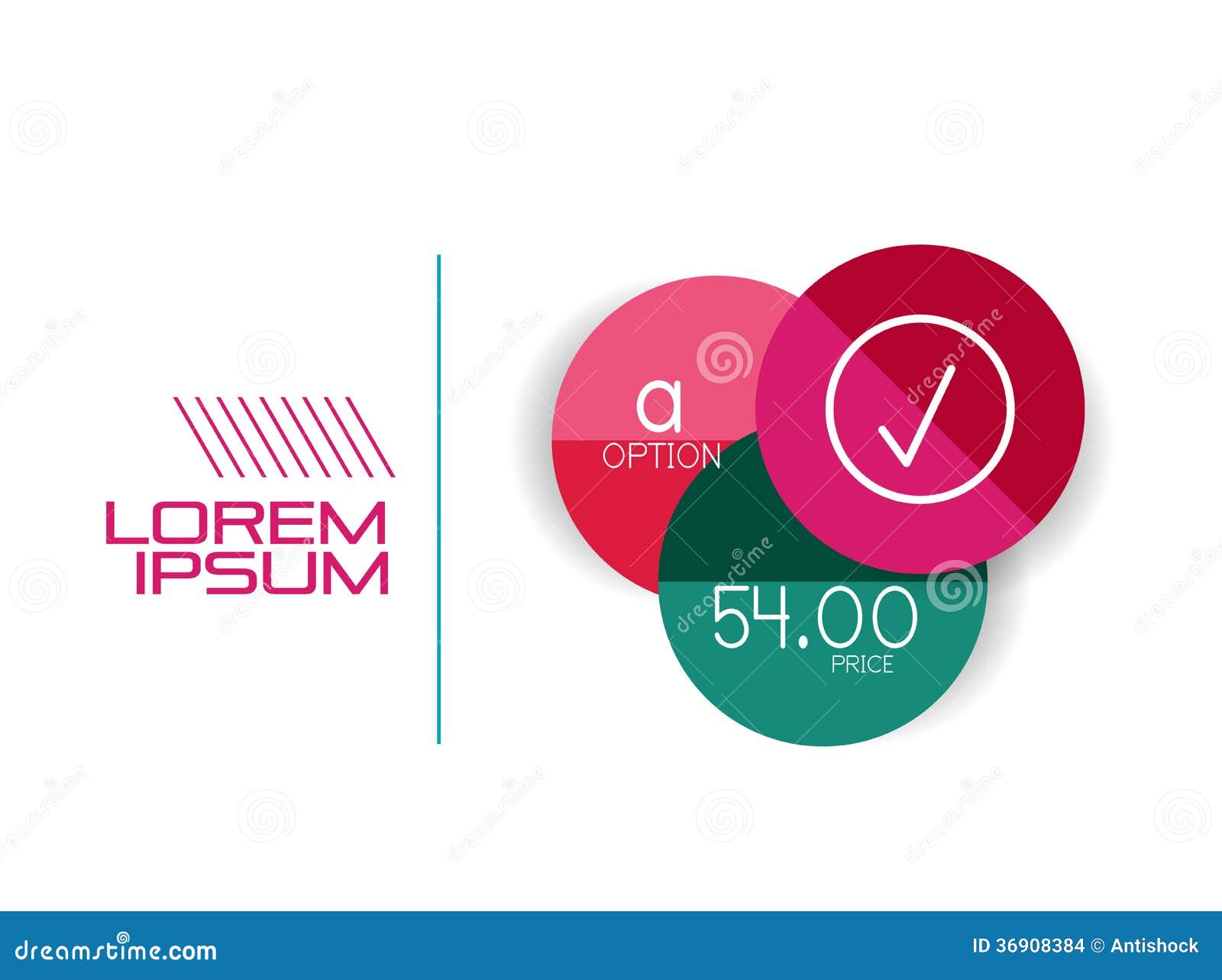 Circle Shape Infographic Banner Template Stock Vector - Illustration of ...