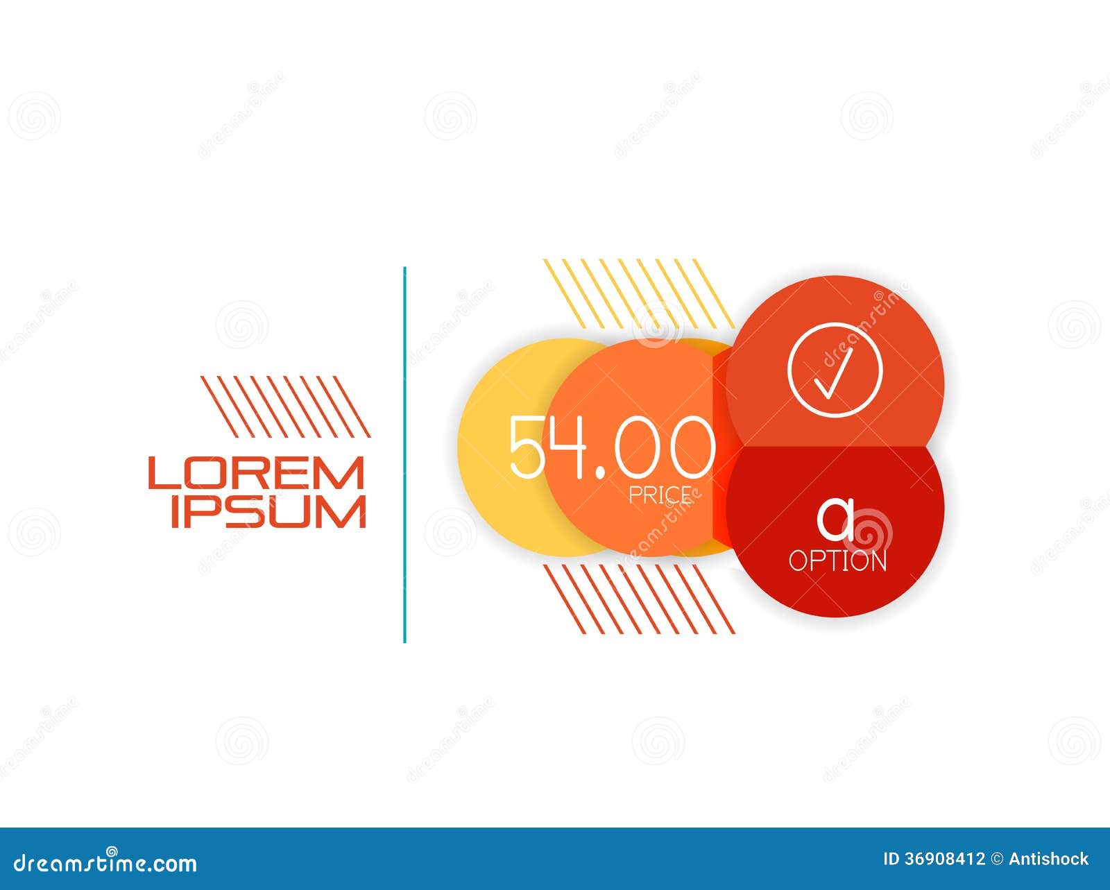 Circle Shape Infographic Banner Template Stock Vector - Illustration of ...