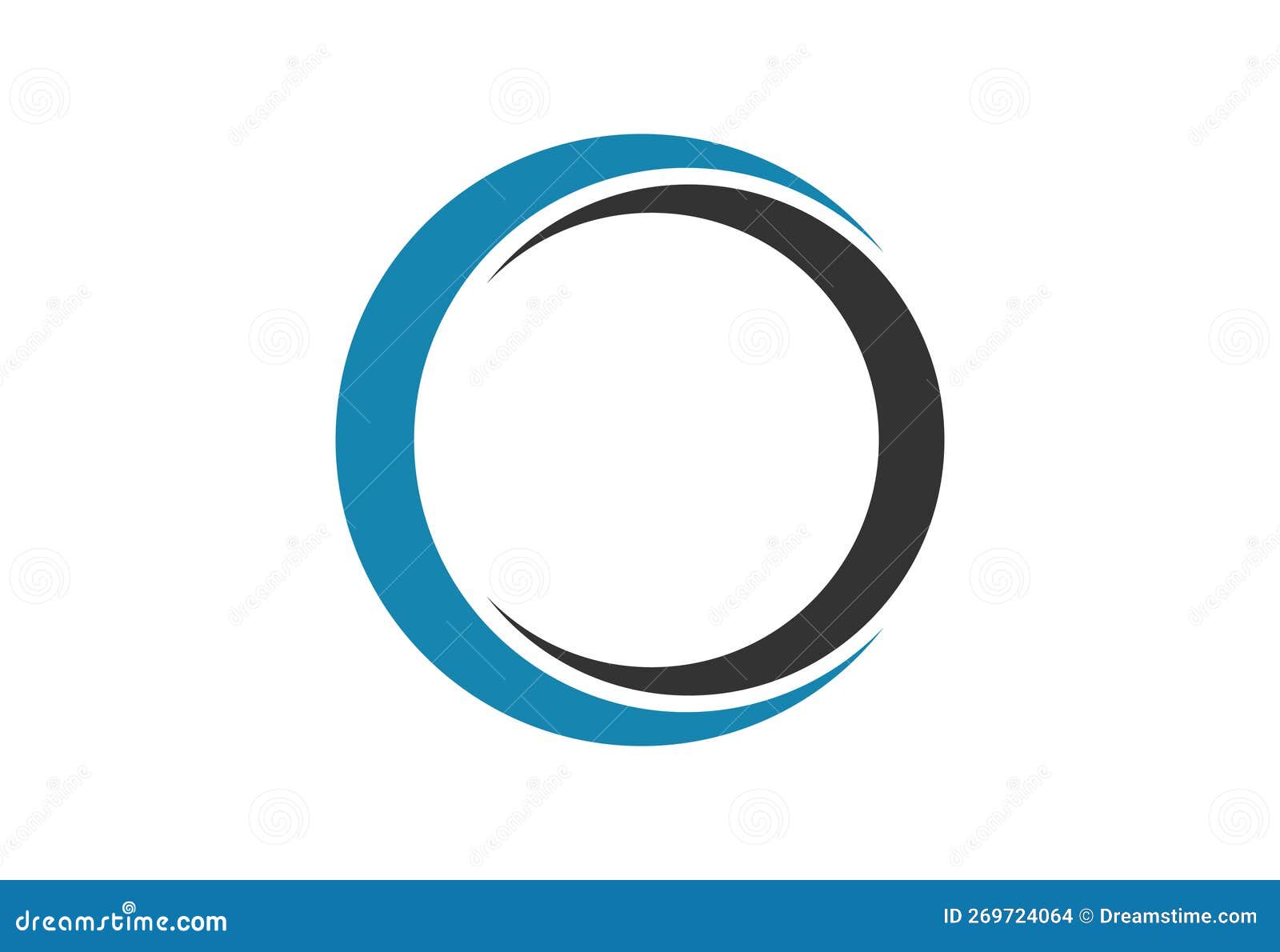 Circle Shape Logo Design, Vector Illustration Stock Illustration ...