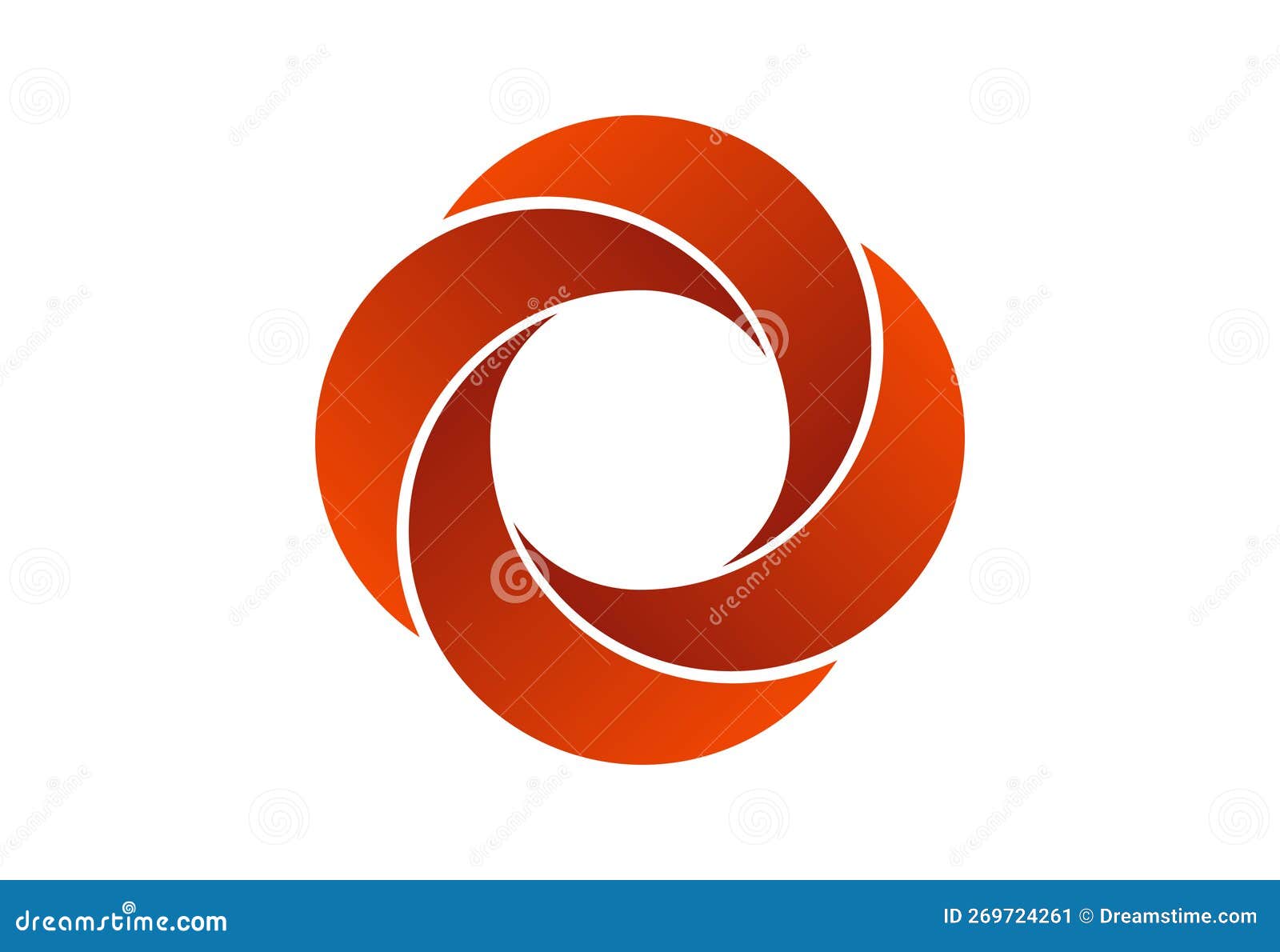 Circle Shape Logo Design, Vector Illustration Stock Illustration ...
