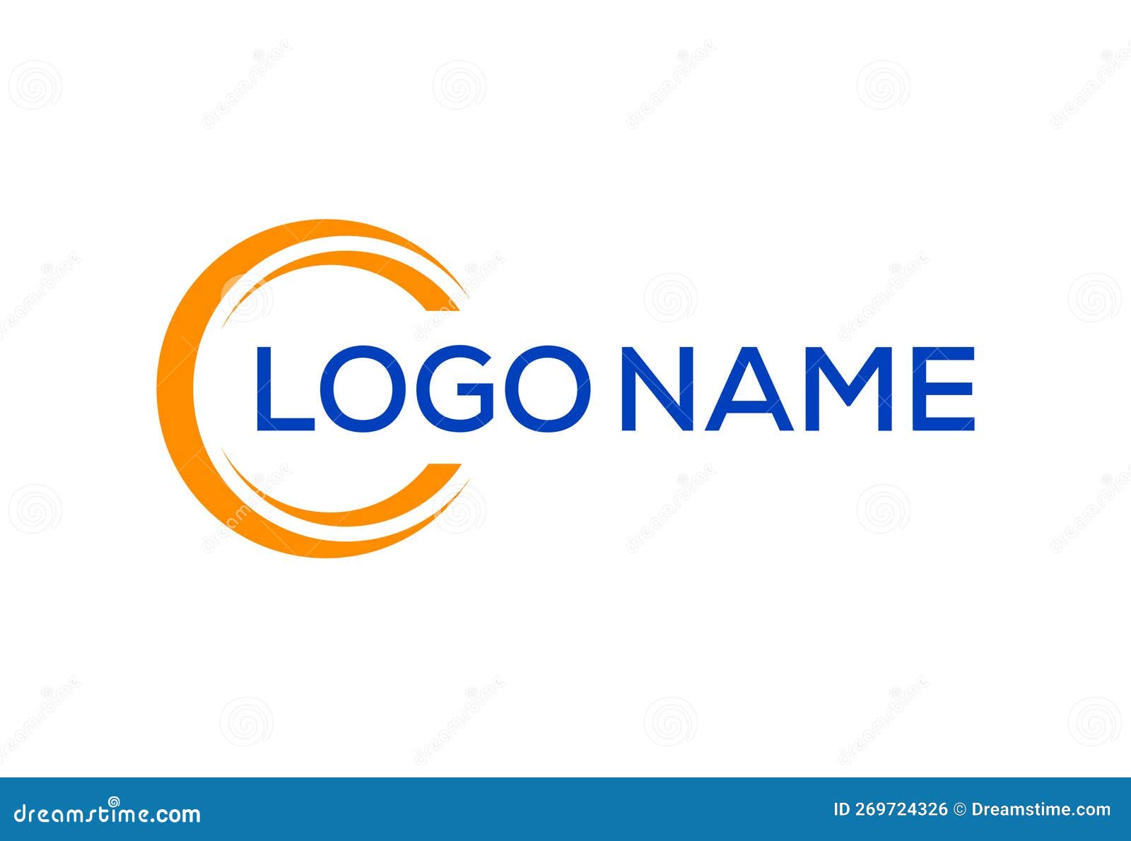 Circle Shape Logo Design, Vector Illustration Stock Illustration ...