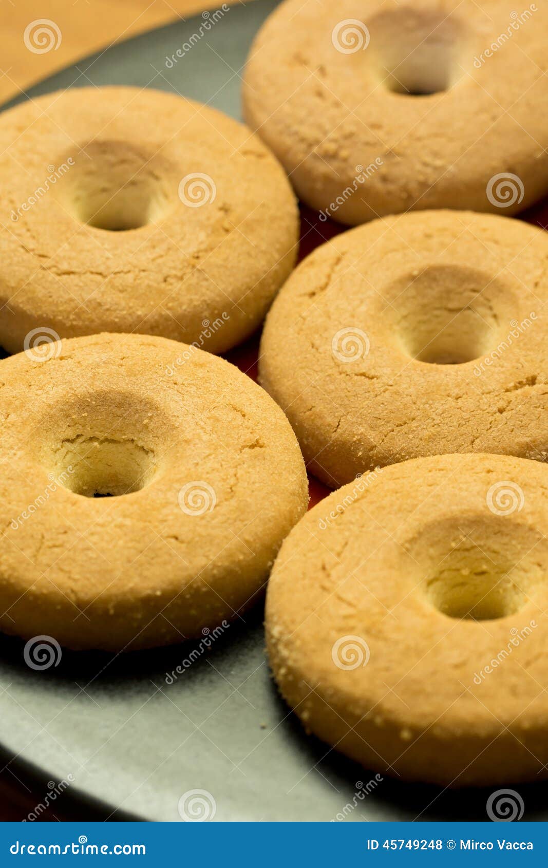 Circle shaped cookies stock photo. Image of wooden, shaped - 45749248