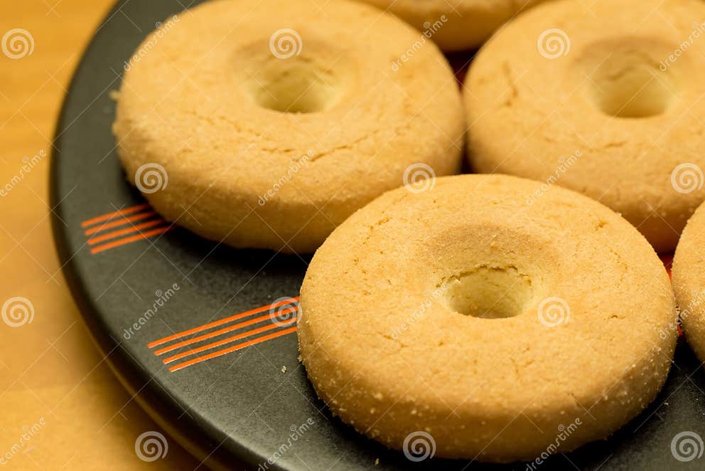 Circle shaped cookies stock photo. Image of doughnut - 45749258