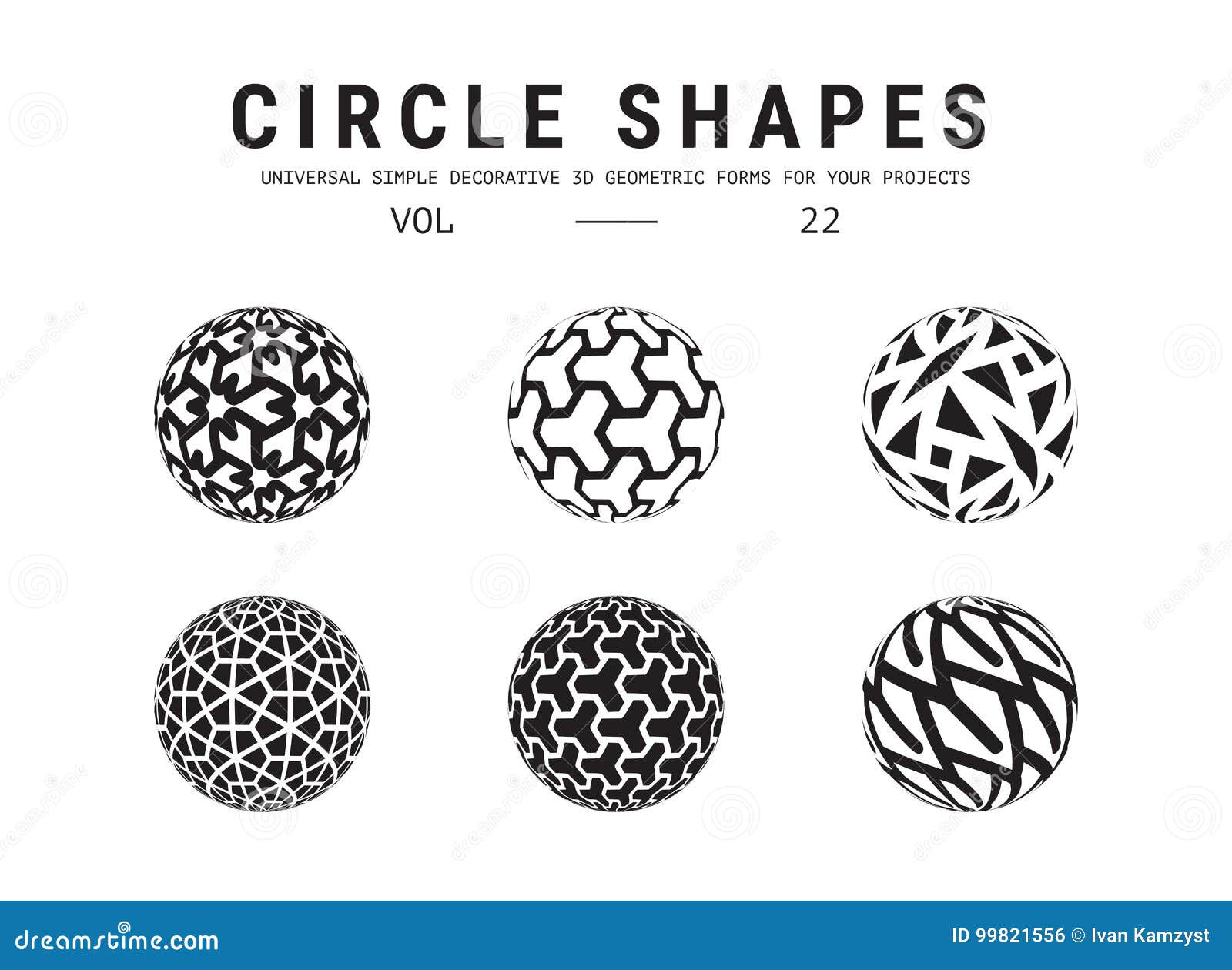 Universal Circle Shapes Set Stock Vector - Illustration of flat ... Universal Circle Shapes Set Stock Vector - Illustration of flat ...