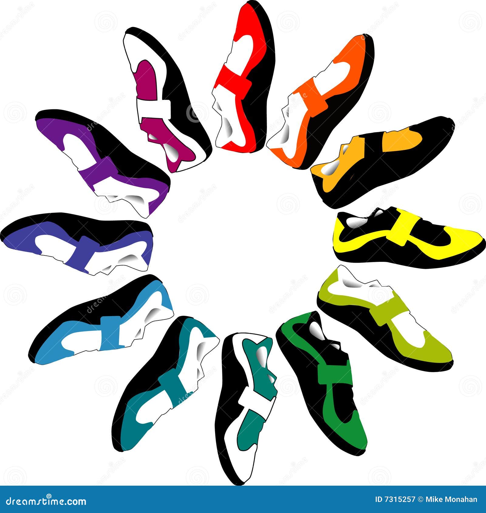 Circle Shoes Stock Illustrations – 3,929 Circle Shoes Stock ...