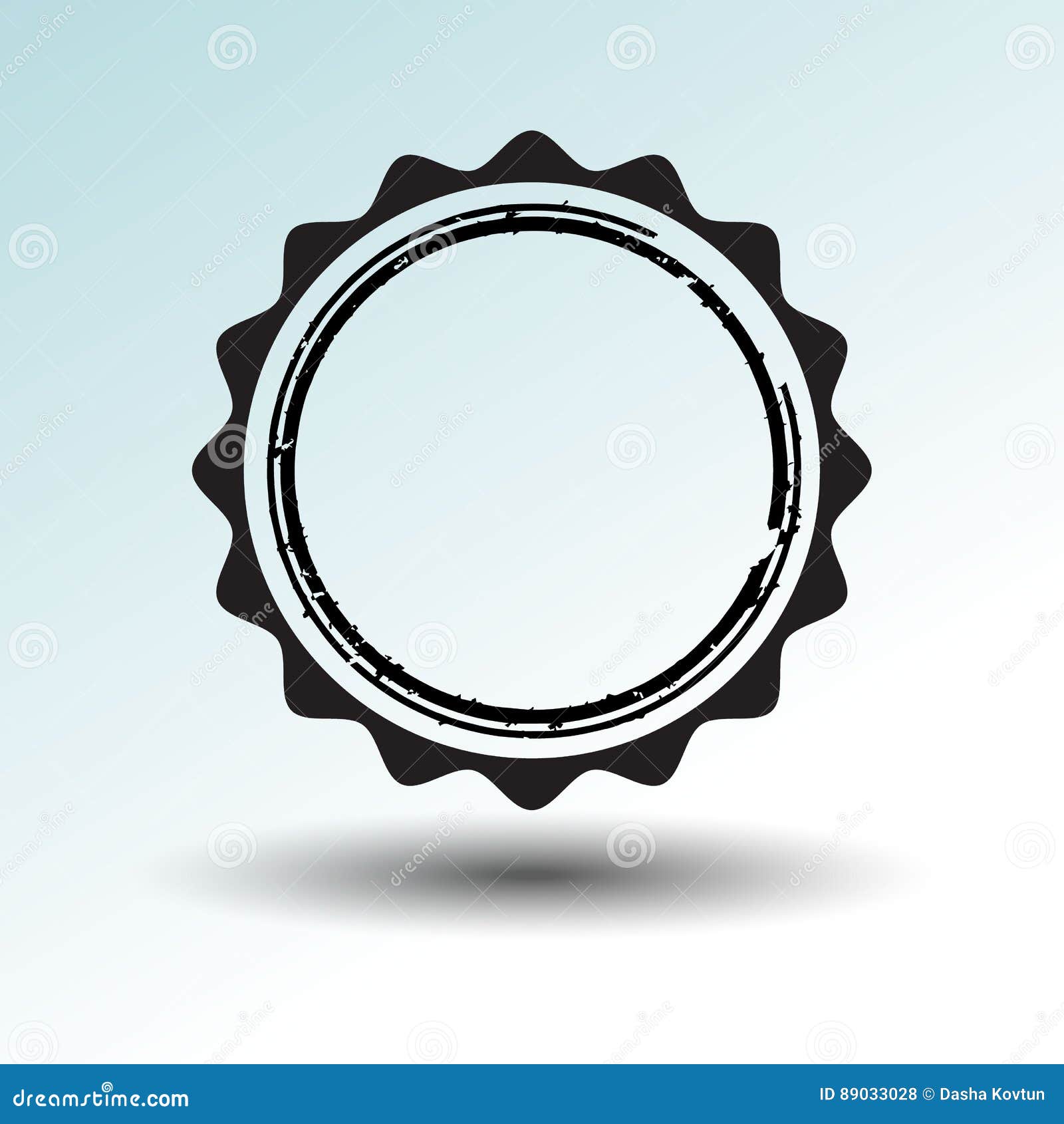 Circle Sign Icon Symbol Template Abstractlabel Sign Character Stock ...