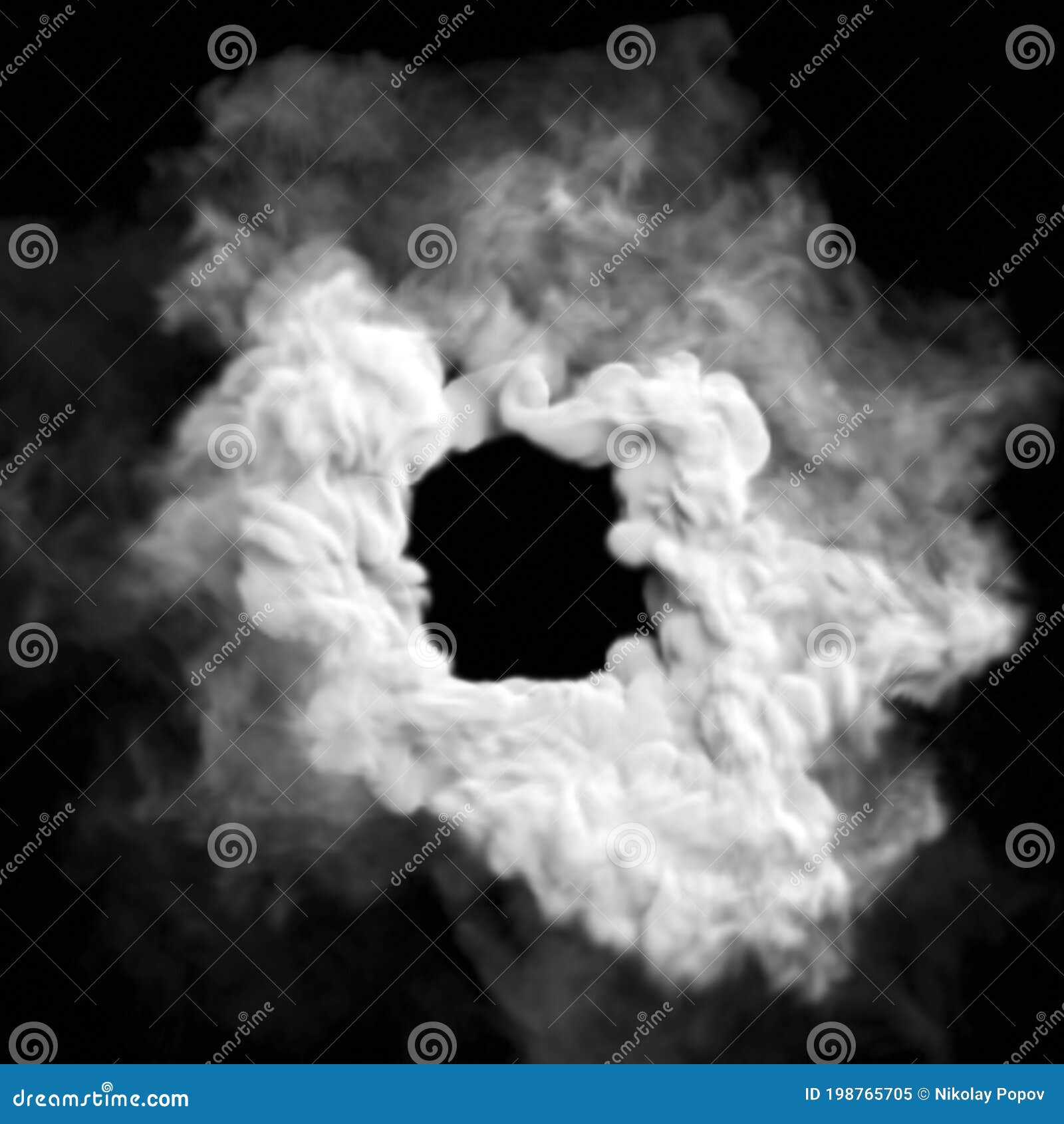 Circle of smoke stock image. Image of flow, circle, abstract - 198765705