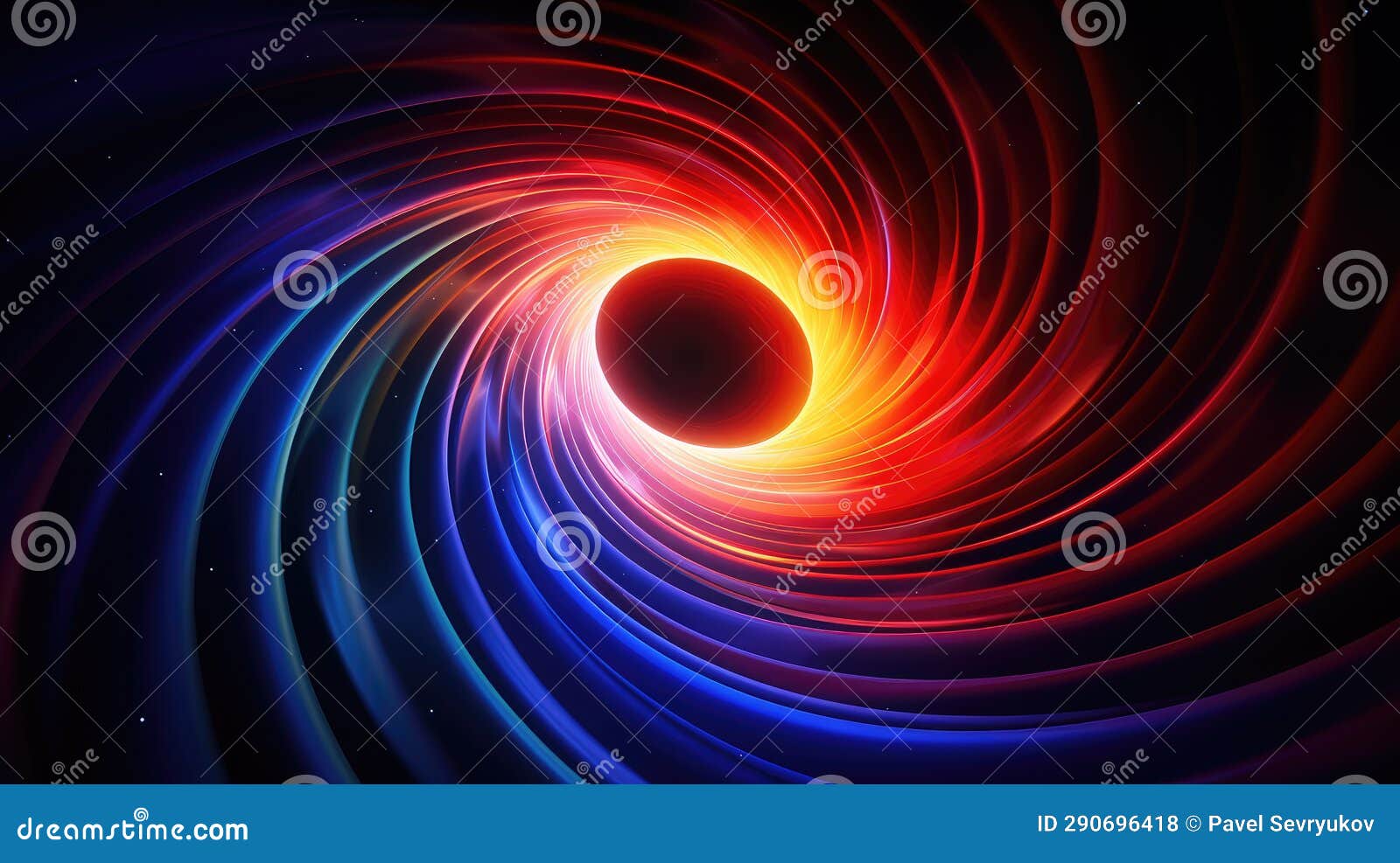 Circle sonic pulse vortex stock illustration. Illustration of vertigo ...