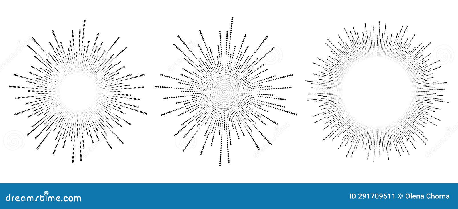 Circle Sound Wave. Audio Music Equalizer. Round Circular Icons Set ...