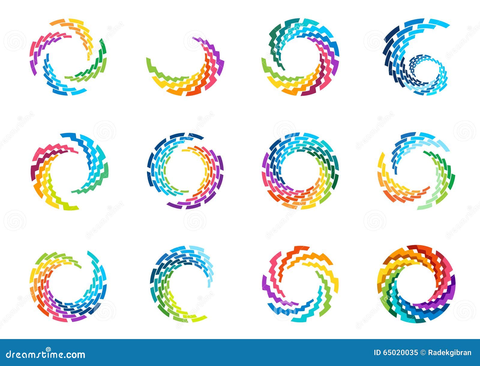Circle, Sphere, Data, Logo, Abstract, Network, Global,elements Set of ...