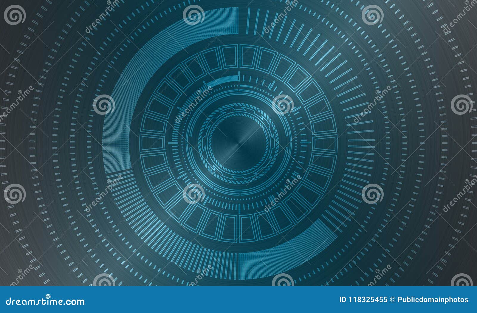 Circle, Spiral, Technology, Line Picture. Image: 118325455