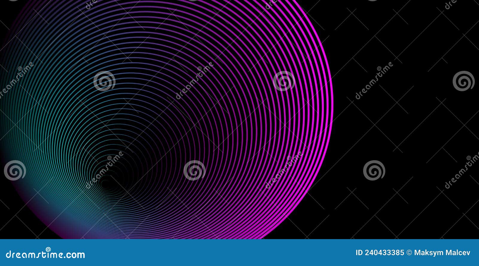 Abstract Squeeze Wave. Colorful Liquid Form. 3d Dynamic Shape ...