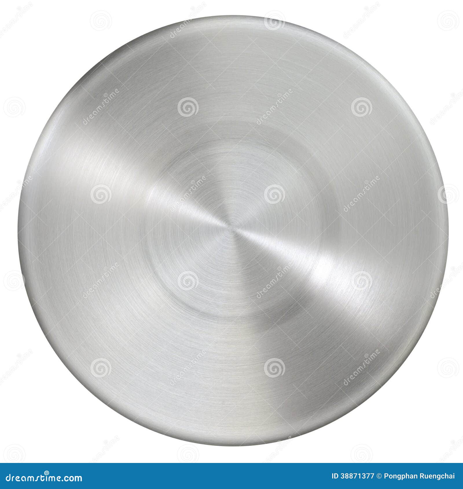 Circle Stainless Steel Surface Stock Image - Image of platinum ...