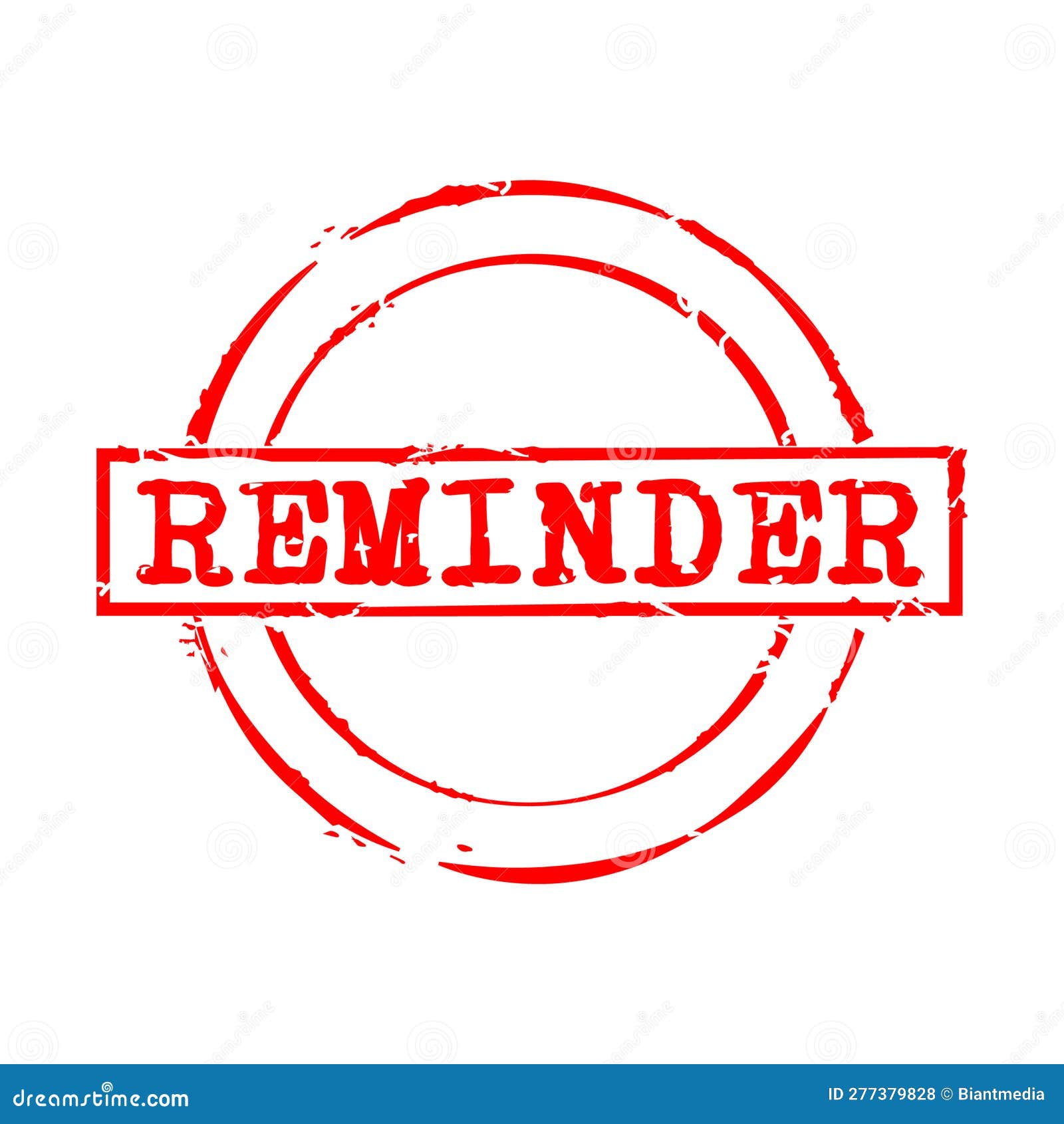 Circle stamp reminder stock illustration. Illustration of drawing ...