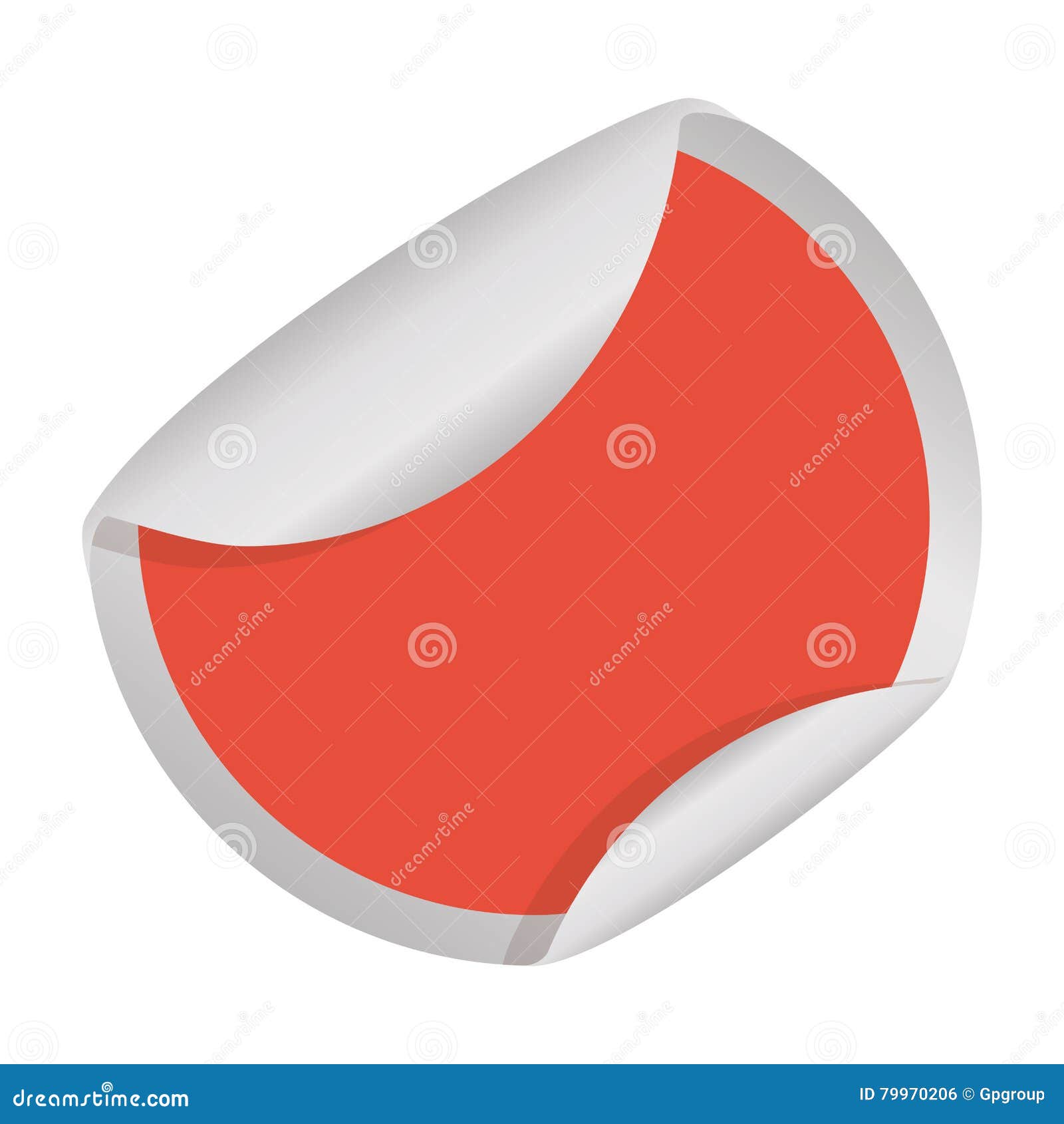 Circle sticker icon stock vector. Illustration of clip - 79970206