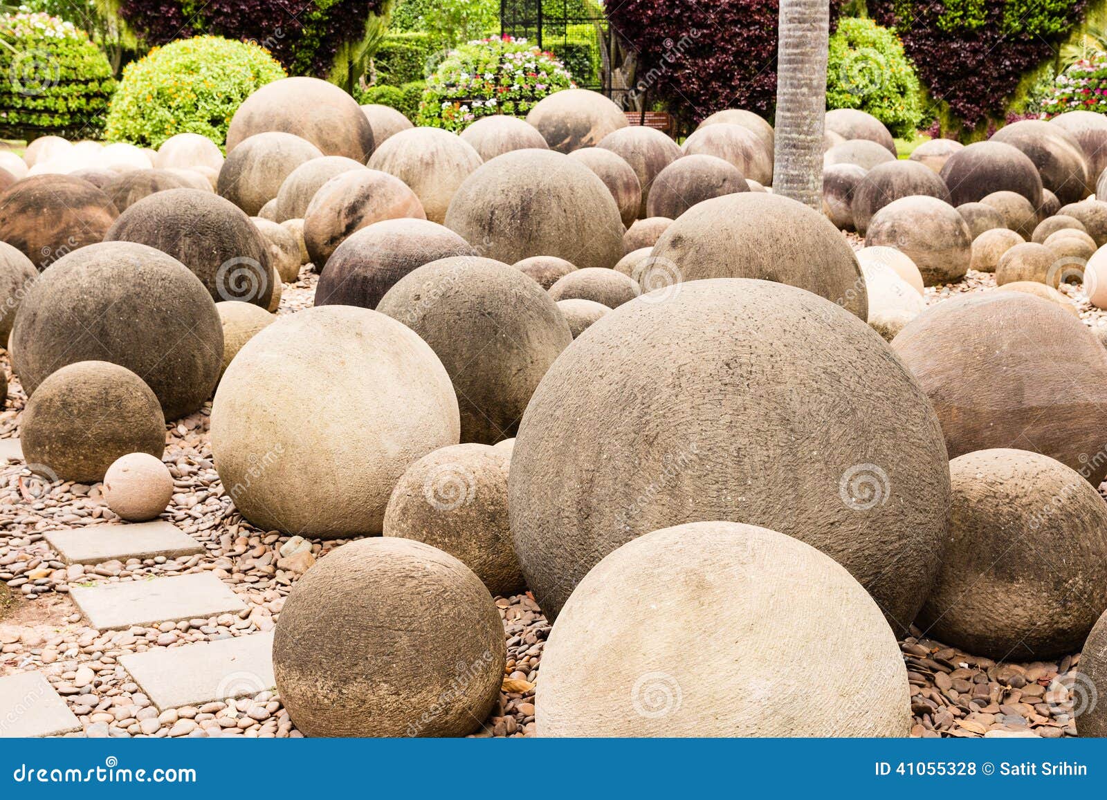 Circle stone stock photo. Image of effect, people, ornate - 41055328