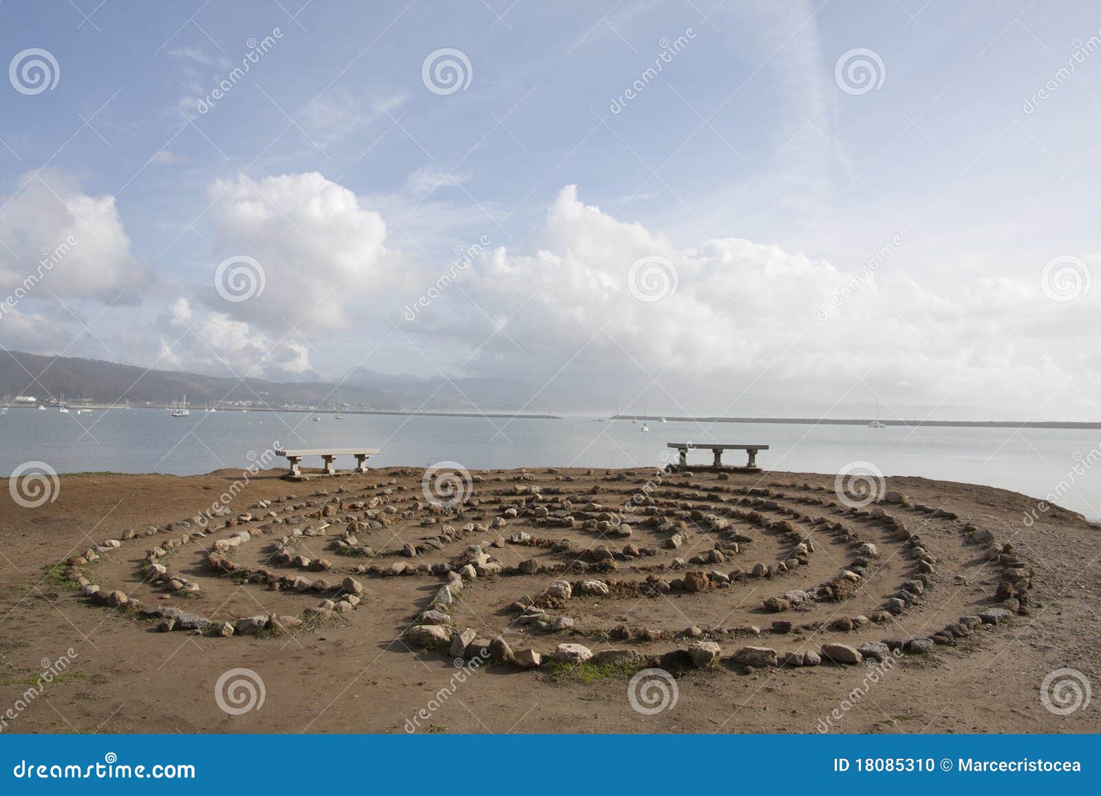 Circle of stones stock photo. Image of quiet, history - 18085310