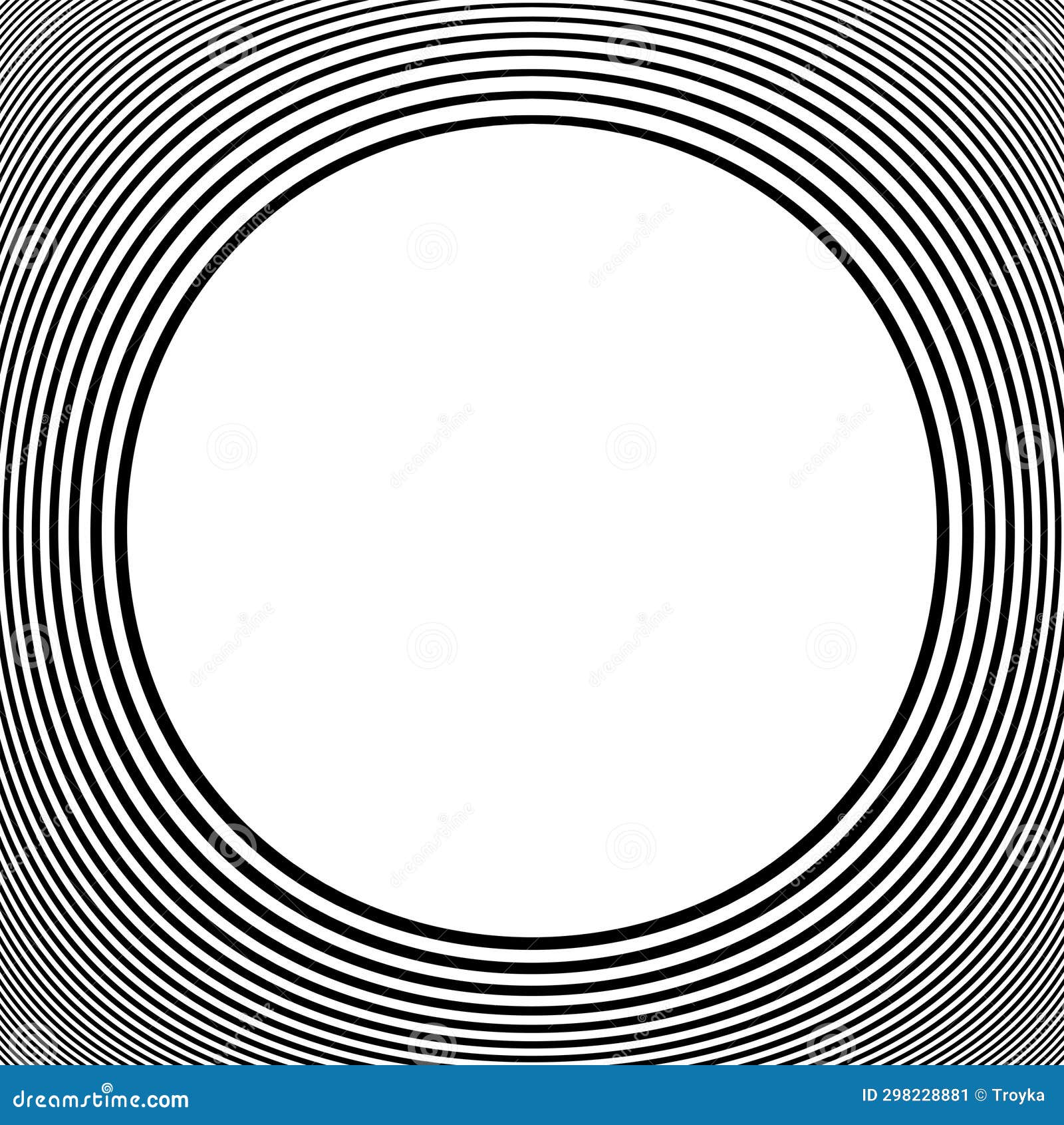 Circle Striped Frame. Abstract Background Stock Vector - Illustration ...