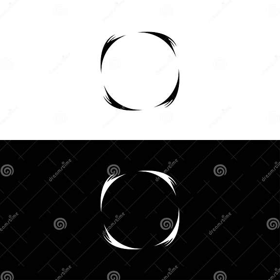 Circle Stylish Vector Logo Illustration . Circle Vector Logo Template ...
