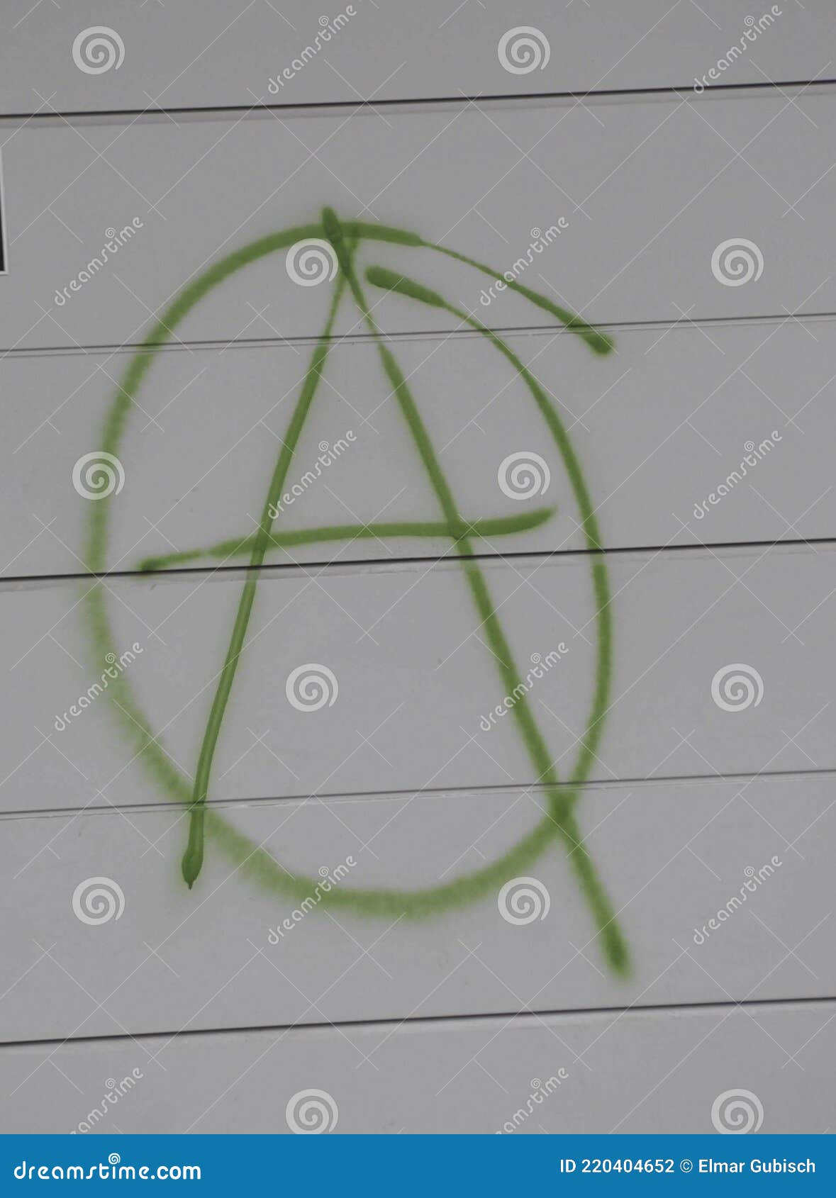 A in a Circle, Symbol for Anarchy Stock Photo - Image of globalization ...