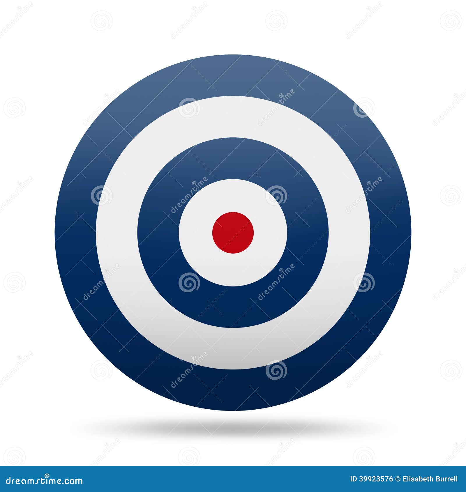 Circle Target stock illustration. Illustration of achievement - 39923576