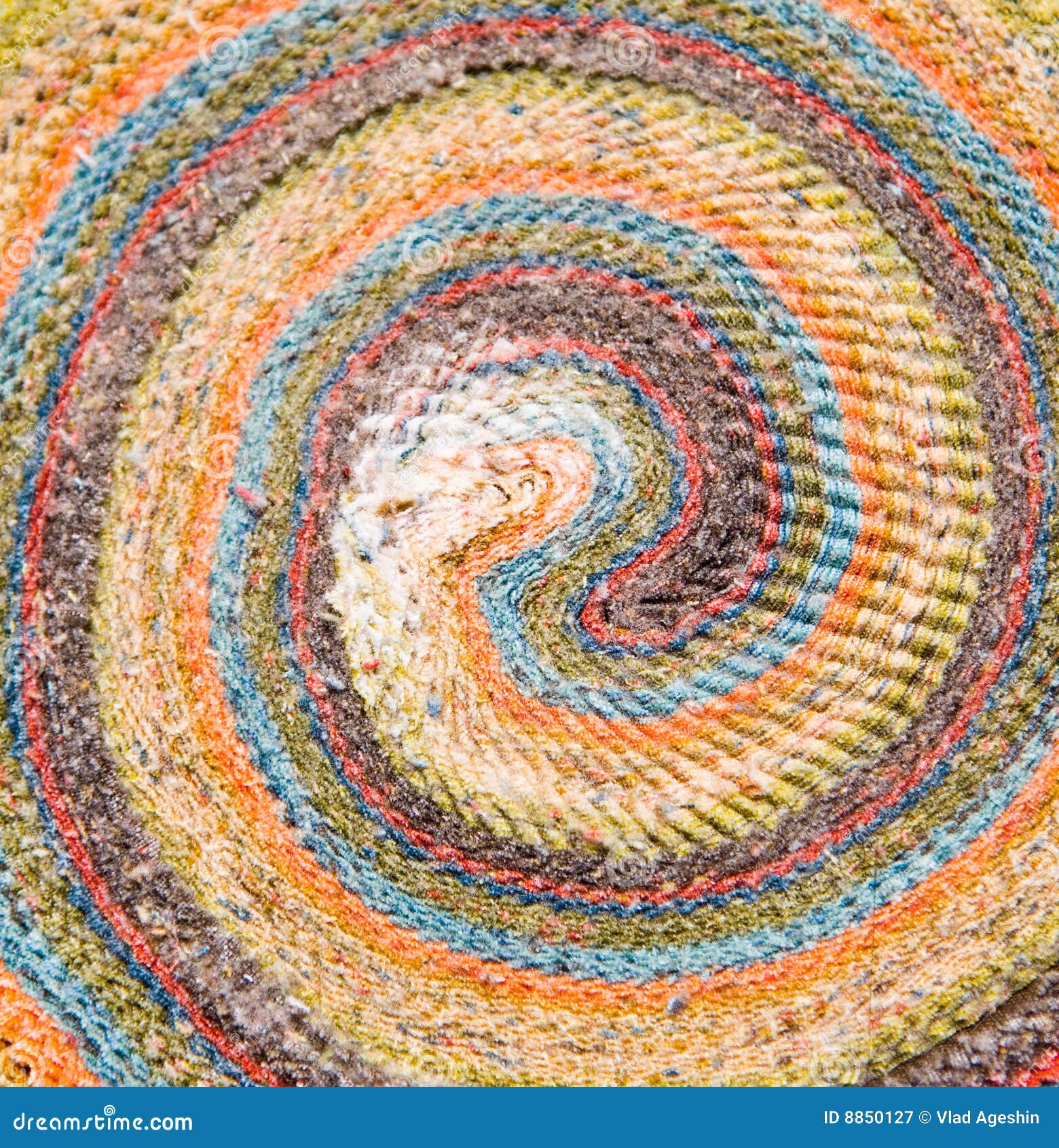 Circle of textile stock image. Image of multi, fiber, rough - 8850127