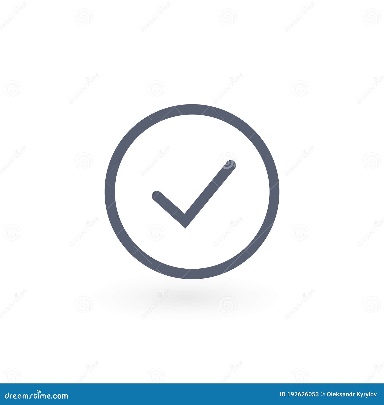 Checkmark And X Or Confirm And Deny Square Icon Button Flat For Apps ...