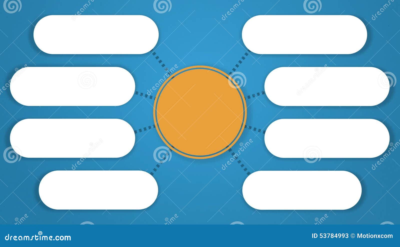 Circle Tree Diagram for Presentation.typo Topic Box. 8 Stock Video ...