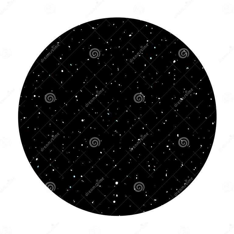 Circle Universe Illustration Stock Vector - Illustration of milky ...