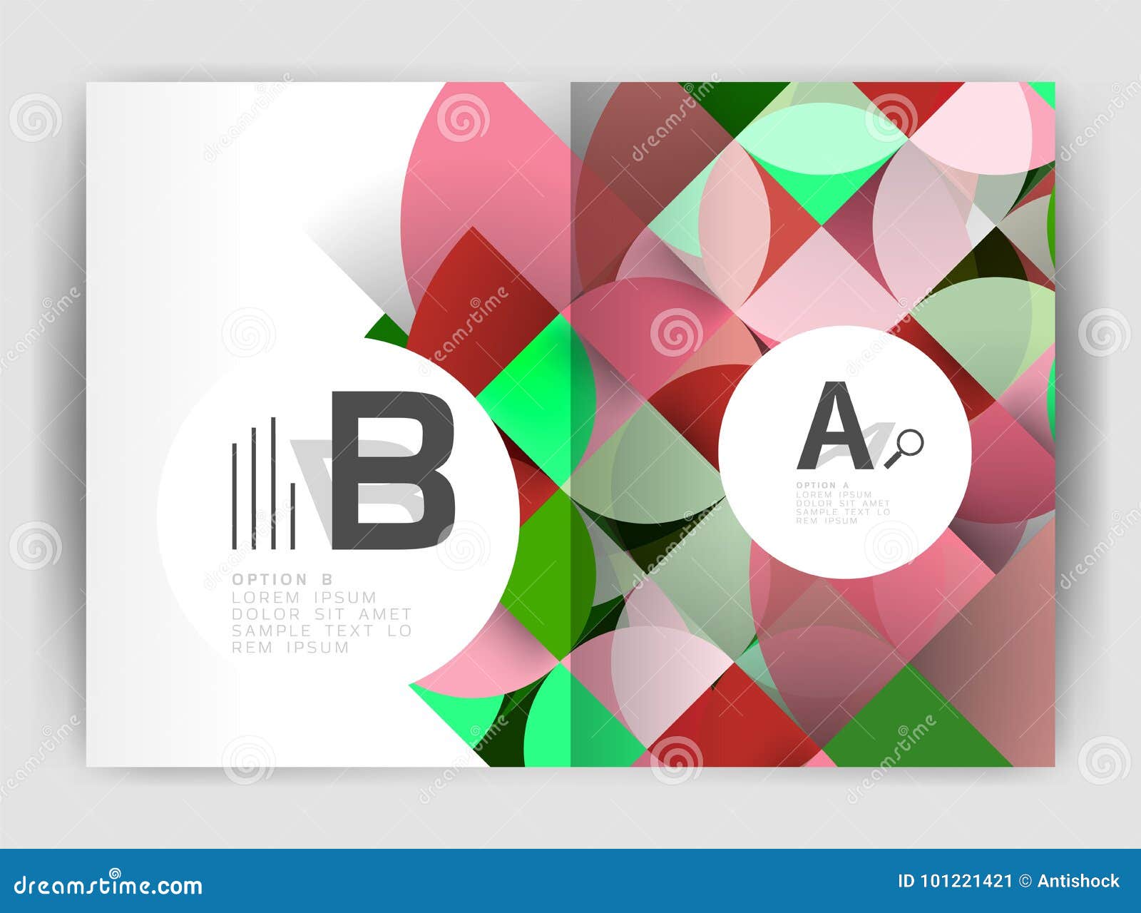 Circle Vector Abstract Backgrounds, Annual Report Business Templates ...
