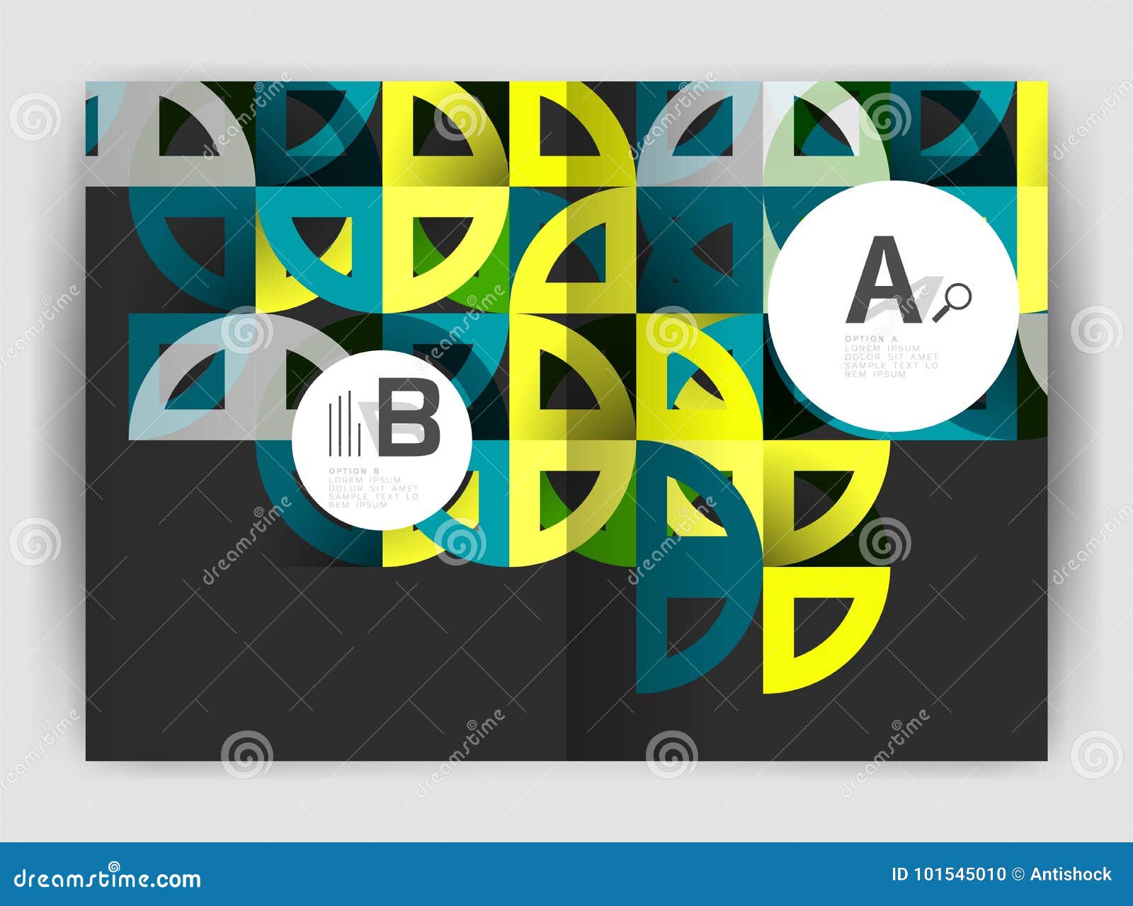 Circle Vector Abstract Backgrounds, Annual Report Business Templates ...