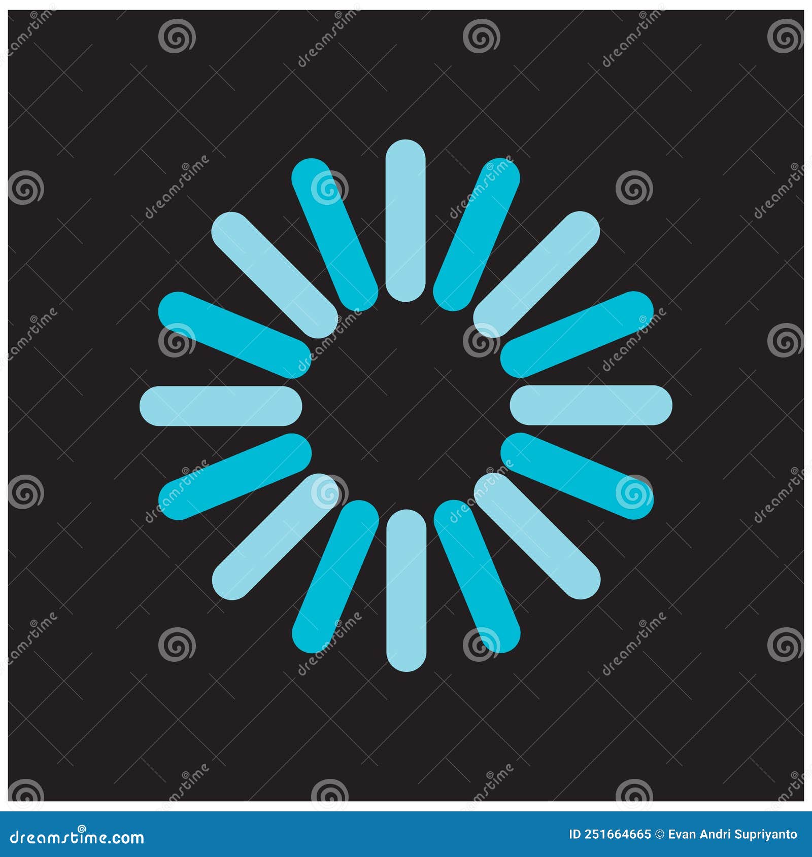 Circle Vector Flat Design Template Logo Stock Vector - Illustration of ...