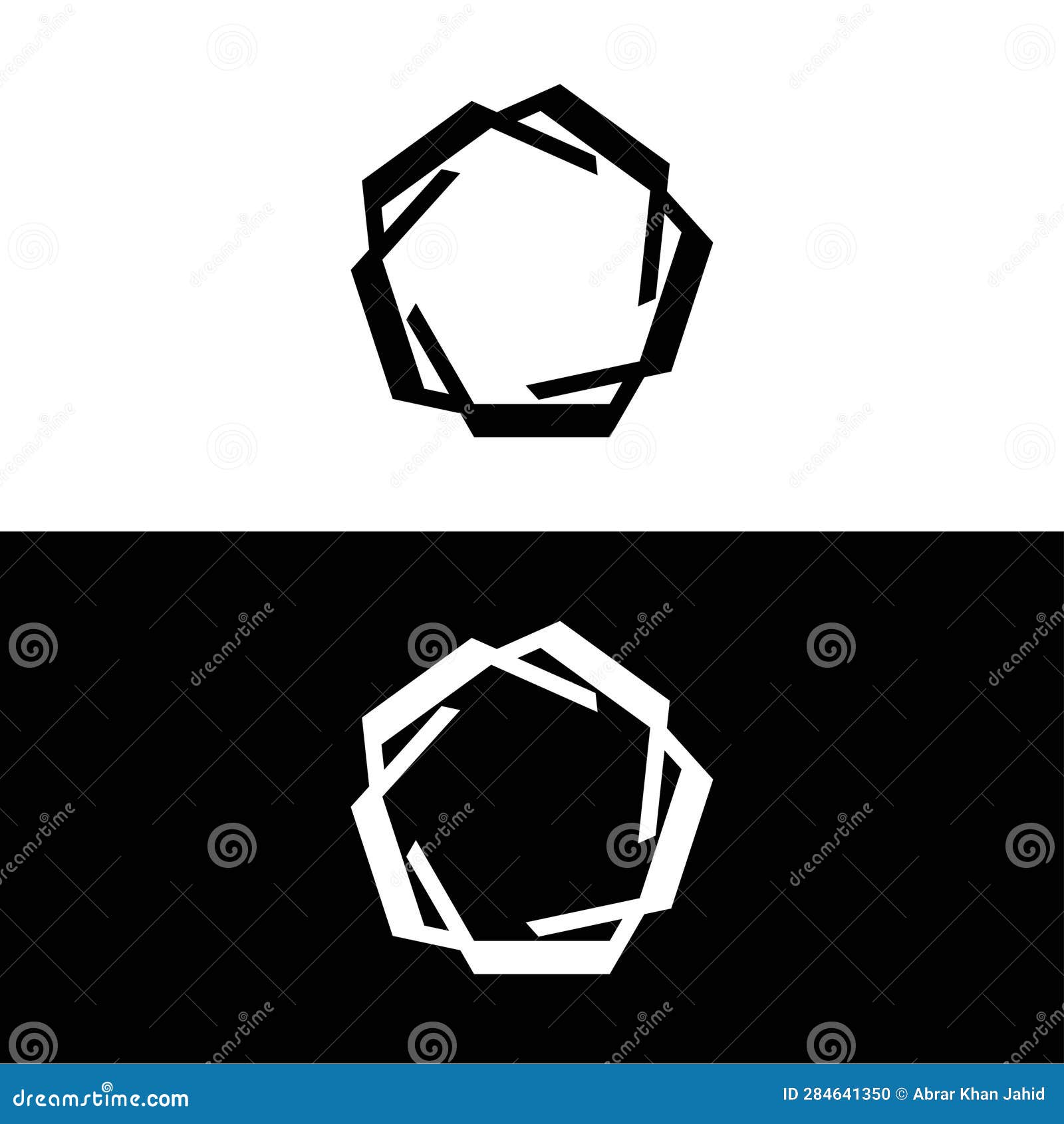Circle Vector Logo Template Design Stock Vector - Illustration of star ...