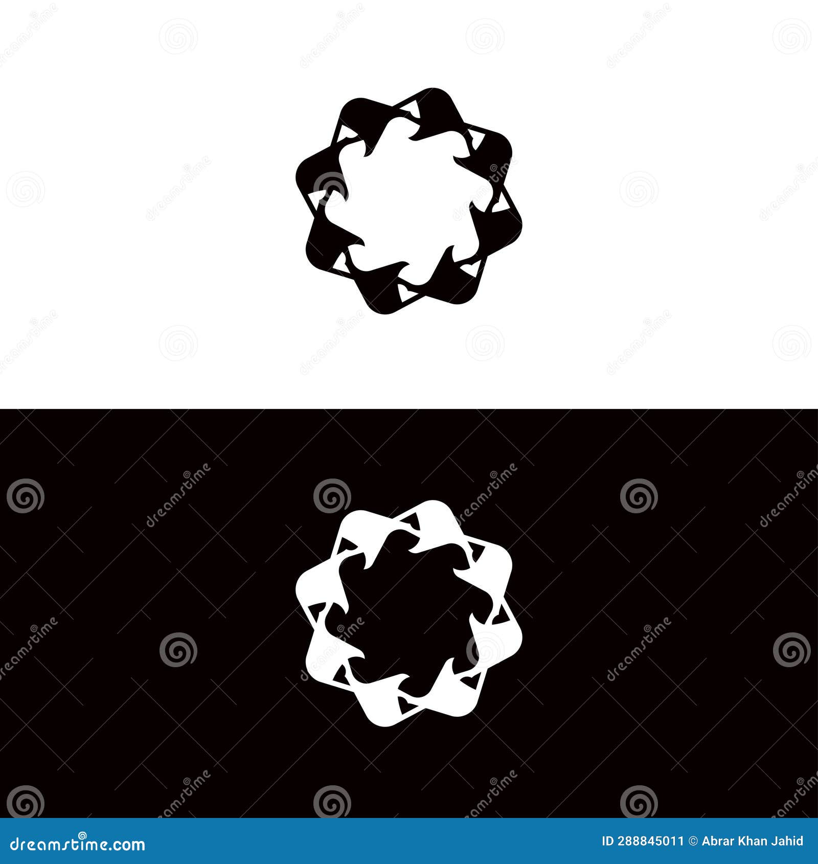 Circle Vector Logo Template Design Stock Illustration - Illustration of ...
