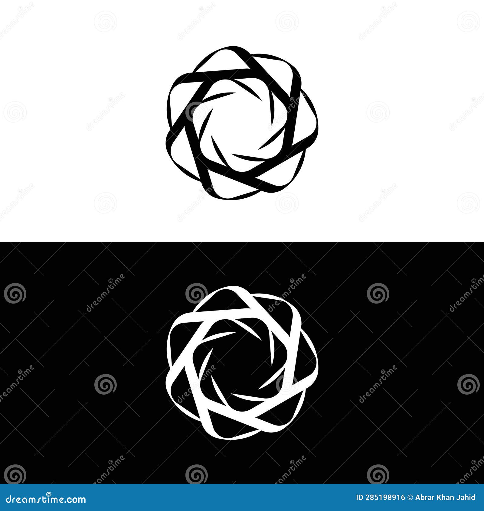 Circle Vector Logo Template Design . Stock Vector - Illustration of ...