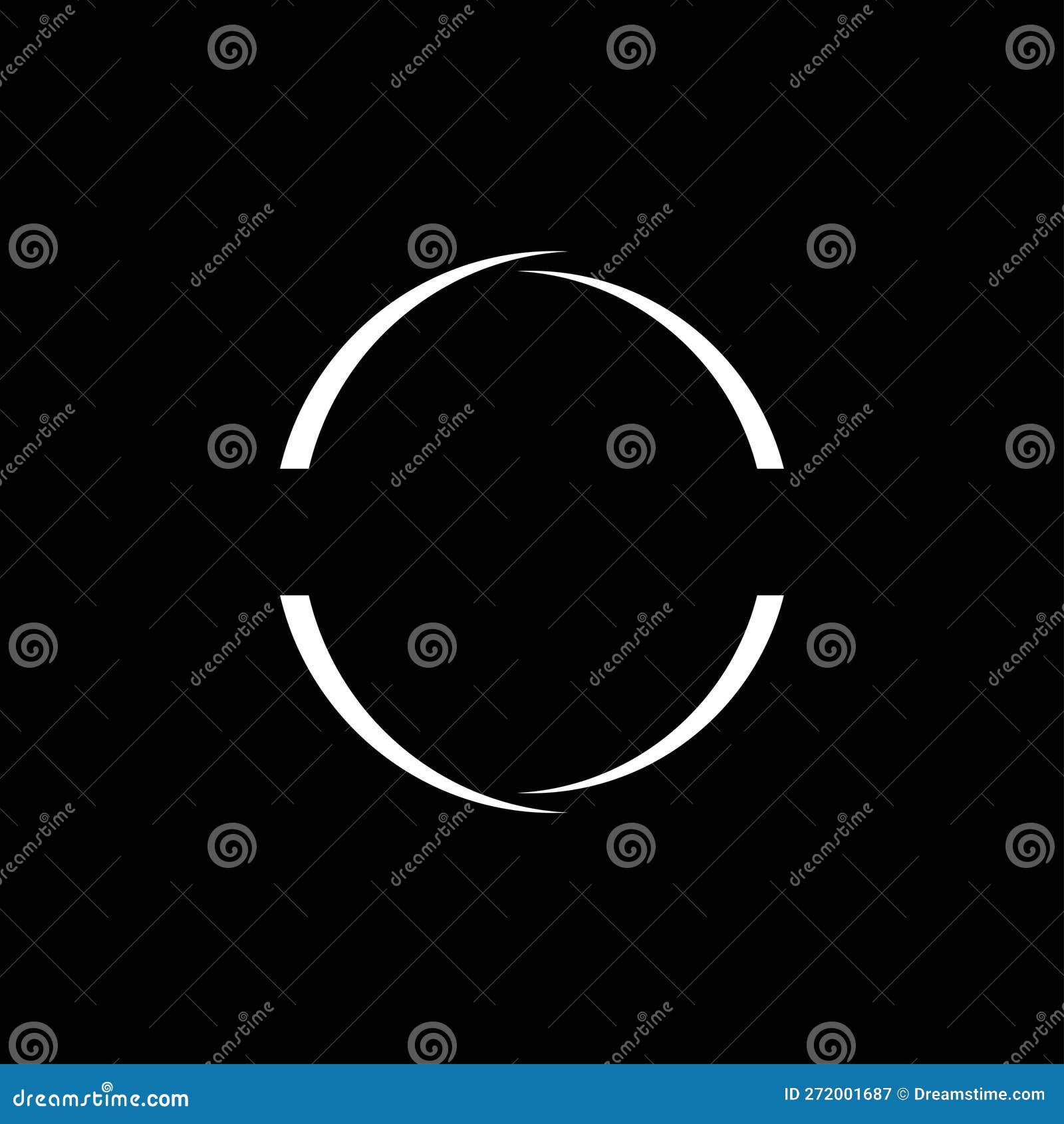 Circle Vector Logo Template Design Stock Vector - Illustration of swirl ...