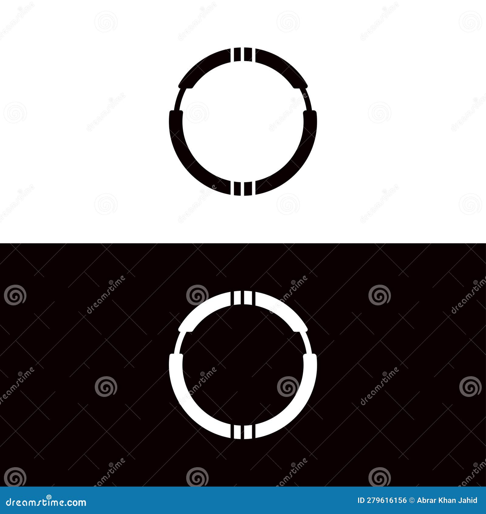 Circle Vector Logo Template Illustration Stock Vector - Illustration of ...
