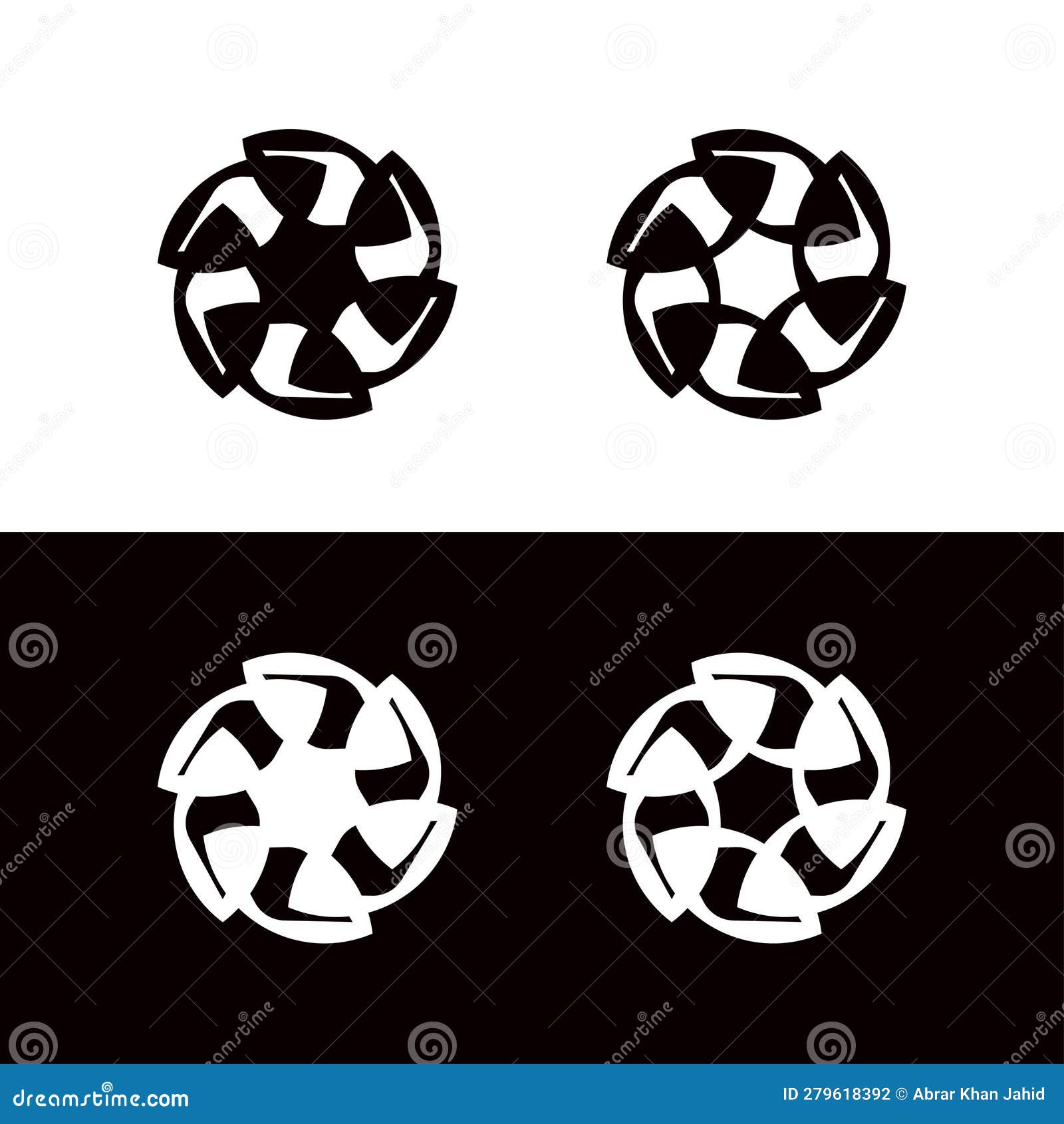 Circle Vector Logo Template Illustration Stock Illustration ...