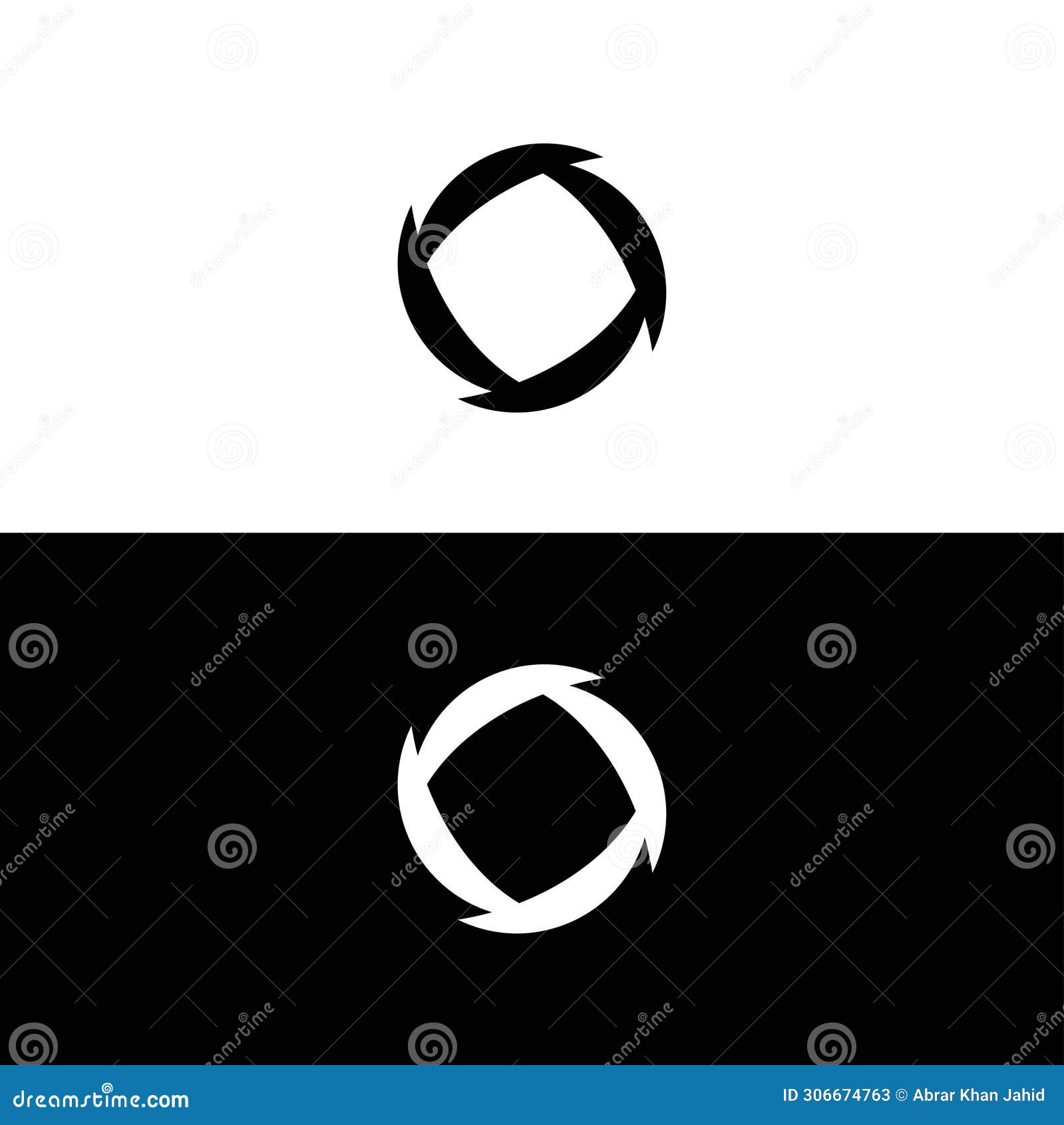 Circle Vector Logo Template Illustration Logo Circle Stock Vector ...