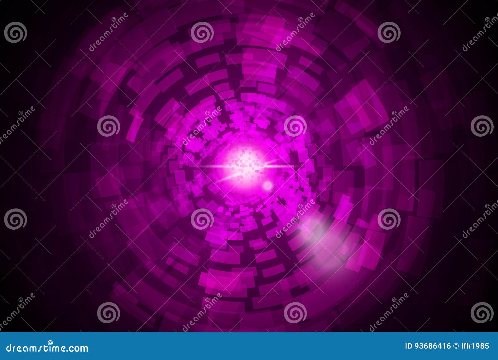 Circle Violet Lights Background Stock Vector - Illustration of circle ...