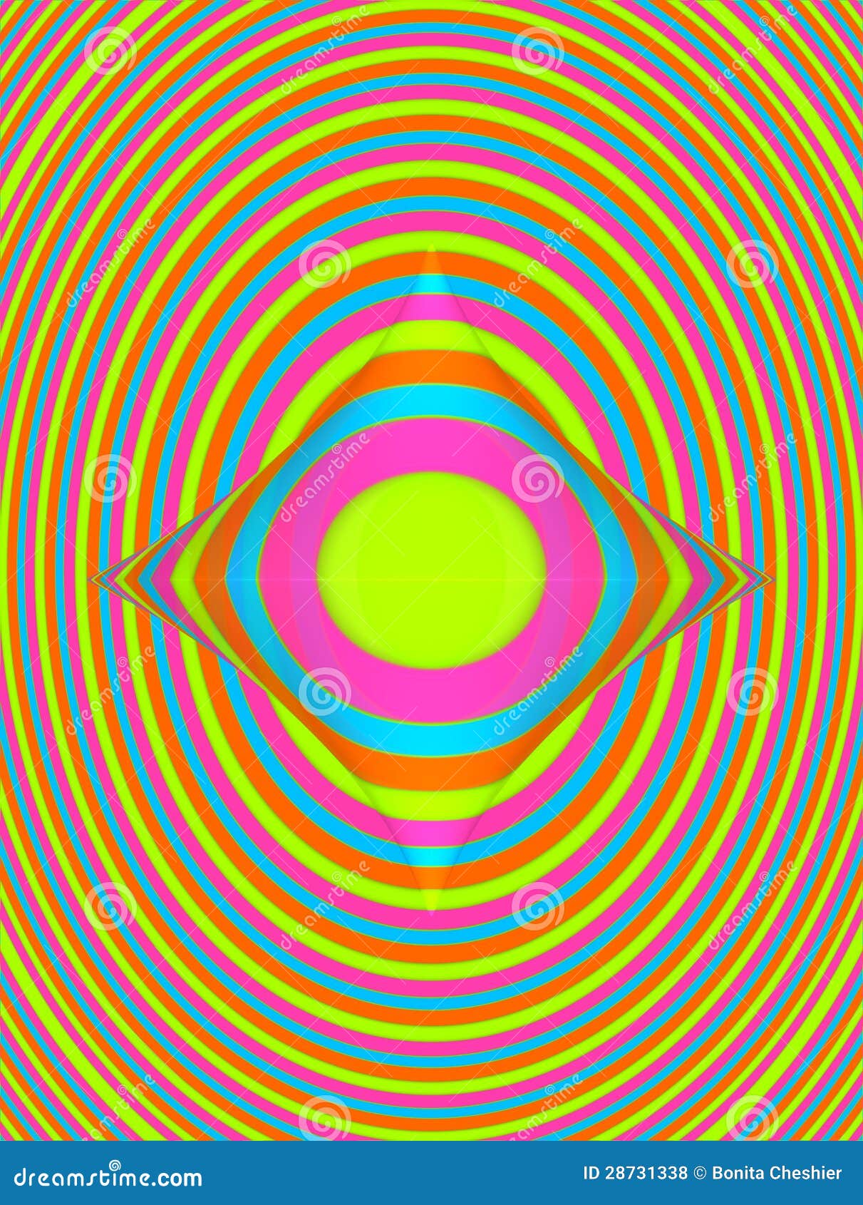 Circle Warped stock illustration. Illustration of stretching - 28731338