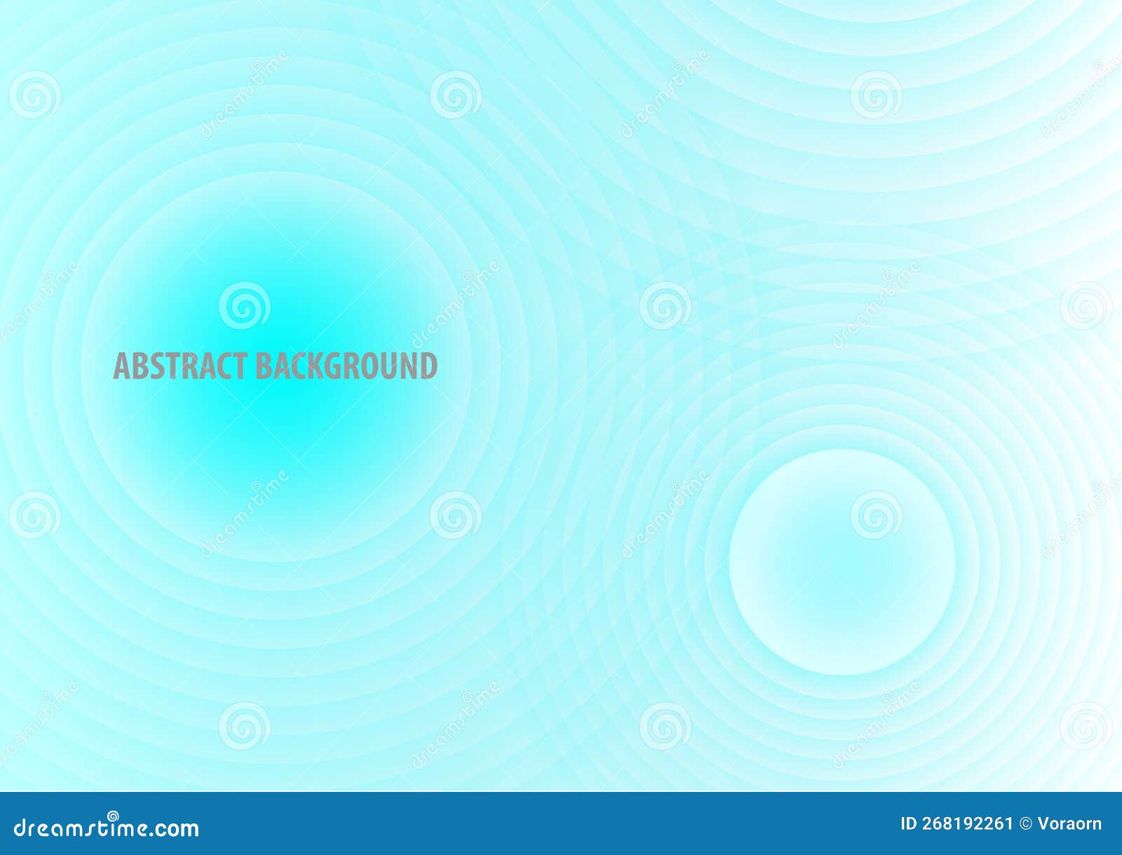 Circle Wave Water Form Background Stock Vector - Illustration of ...