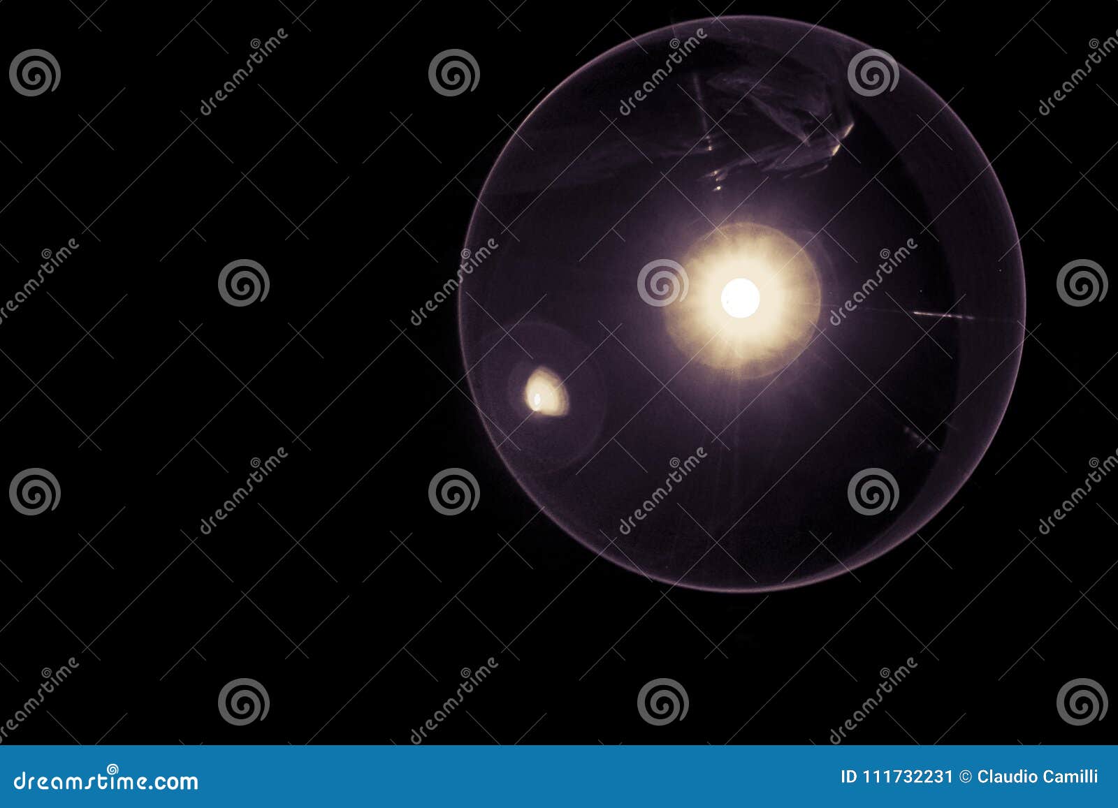 Circle white light stock image. Image of luminosity - 111732231