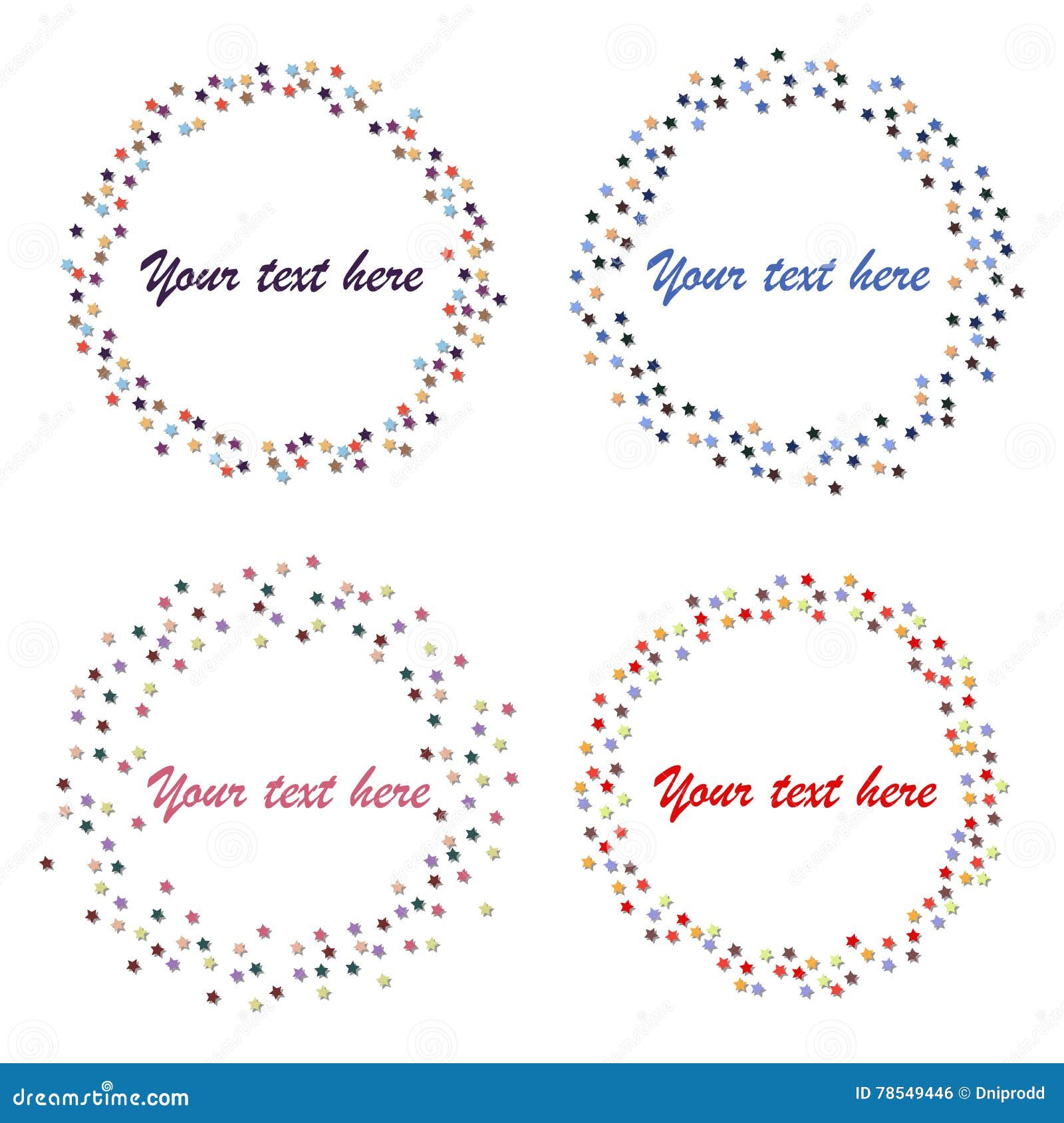 CircleFormTemplate stock vector. Illustration of design - 78549446